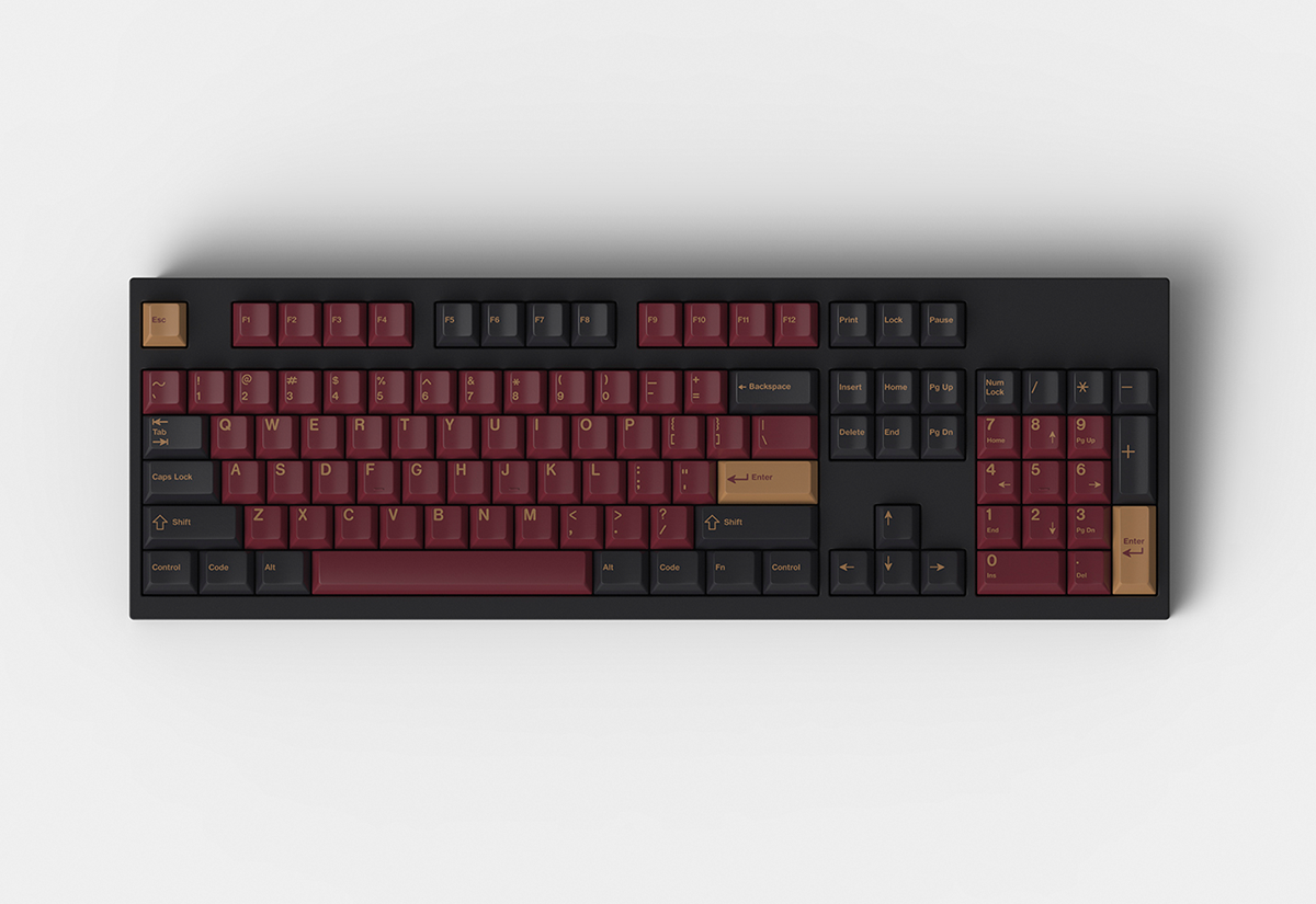GMK Red Samurai 红武士 - zFrontier 装备前线