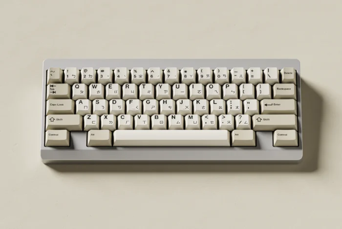 GMK Classic Retro Zhuyin 经典灰白黑注音 - zFrontier 装备前线