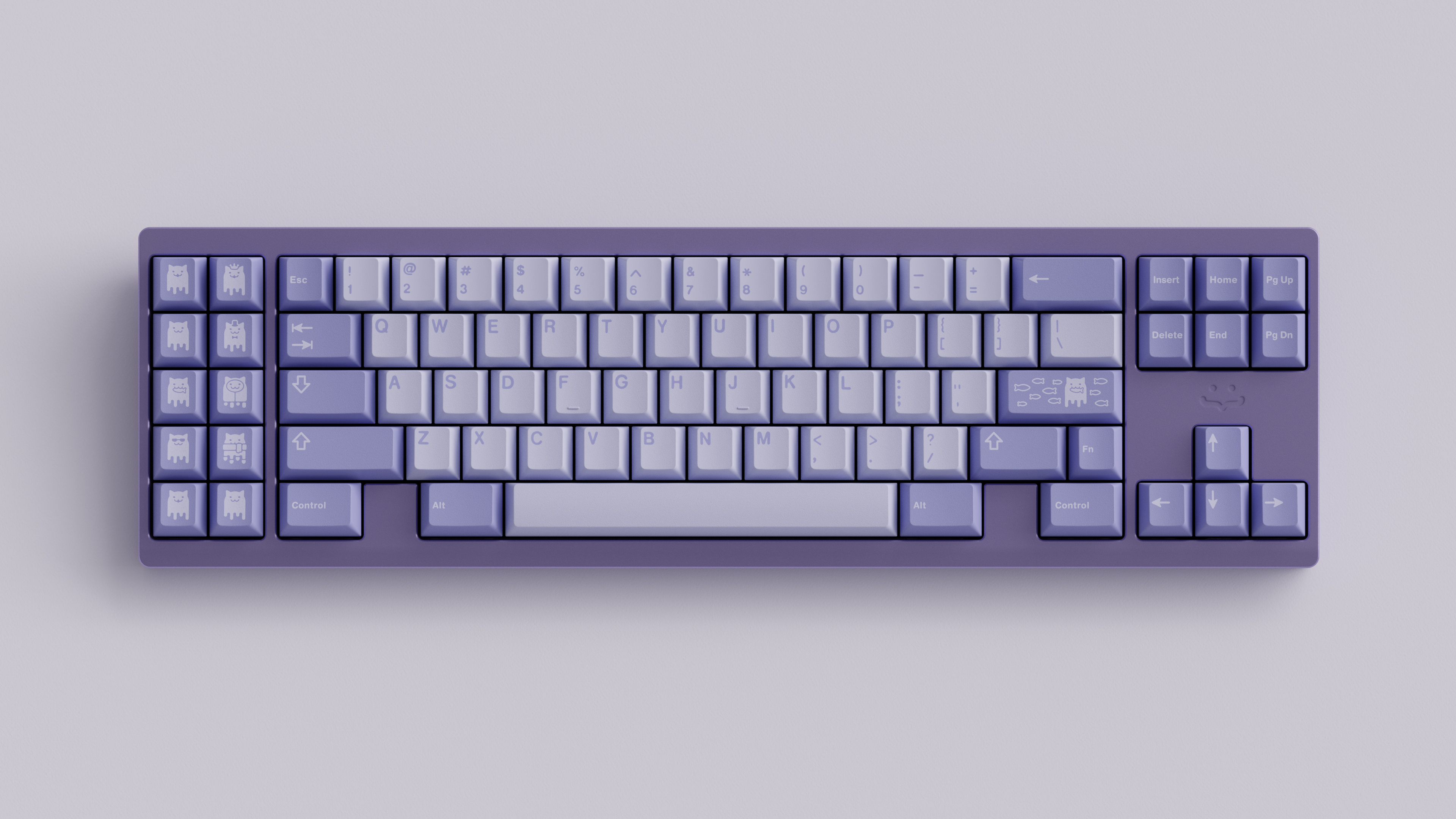 GMK Purple-ish - zFrontier 装备前线
