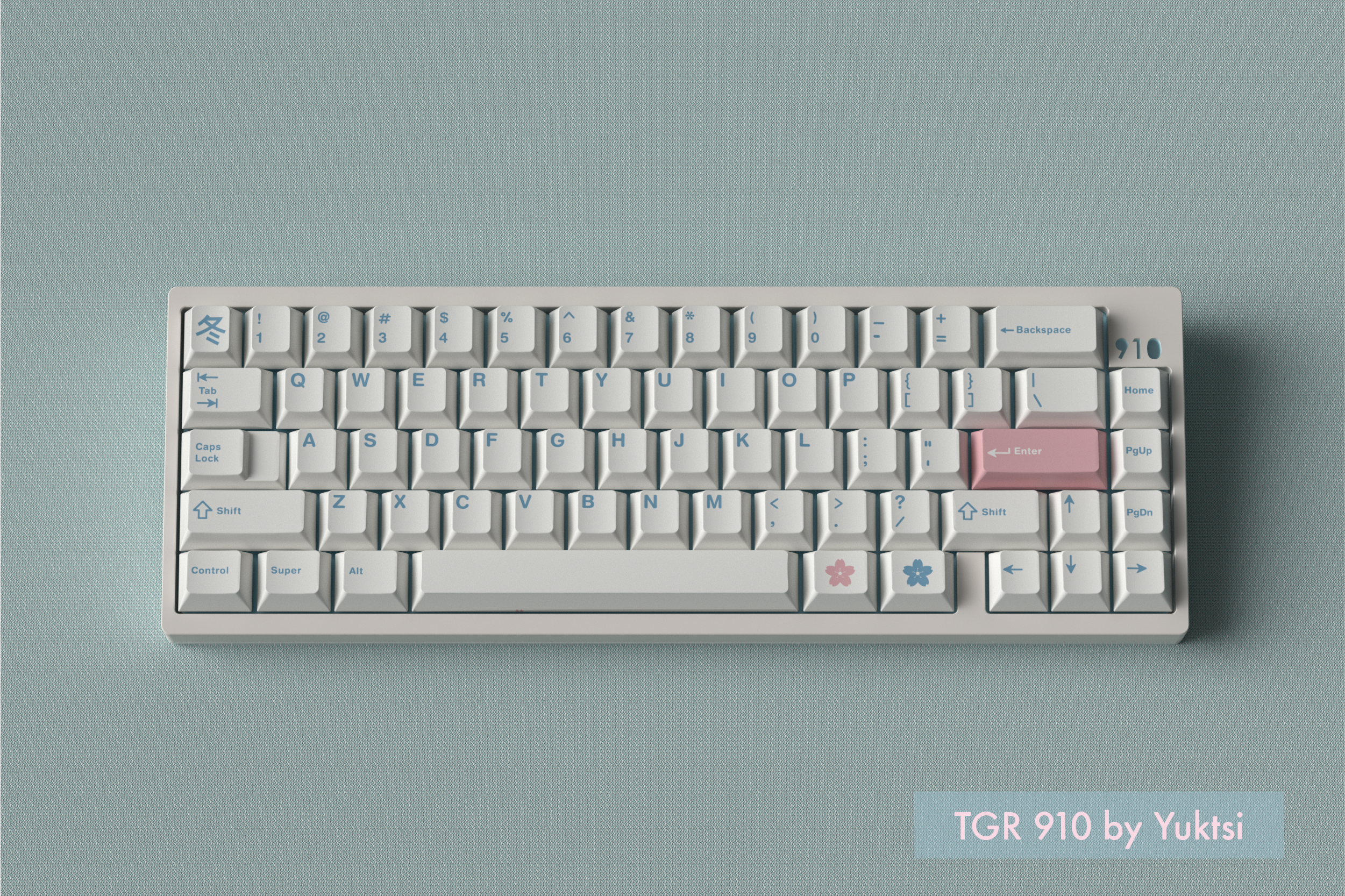 JTK Zen 山水 三色日文键帽 - zFrontier 装备前线