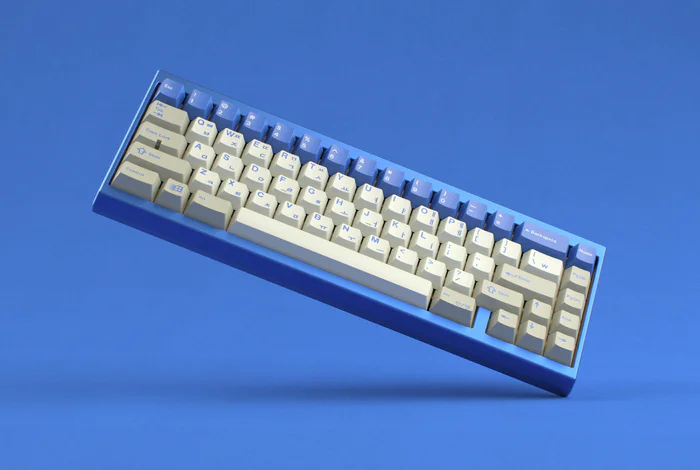 GMK Blue Alert 蓝警 R2 ABS 二色键帽 - zFrontier 装备前线