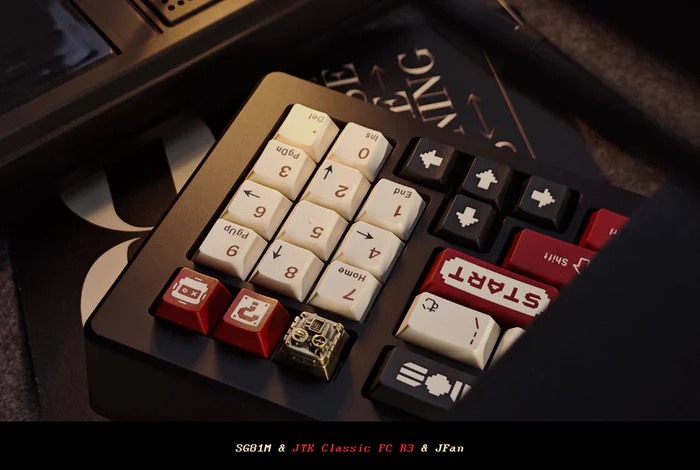 JTK Classic FC 红白机 R3 键帽套装 - zFrontier 装备前线