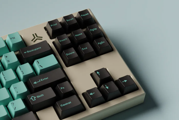 KeyKobo Verdigris 铜绿 ABS二色键帽 - zFrontier 装备前线