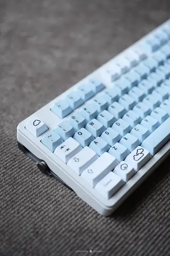 Owlab｜Vento80 闪白 套件：vento80 轴体：初轴 键帽：GMK nimbus - zFrontier 装备前线