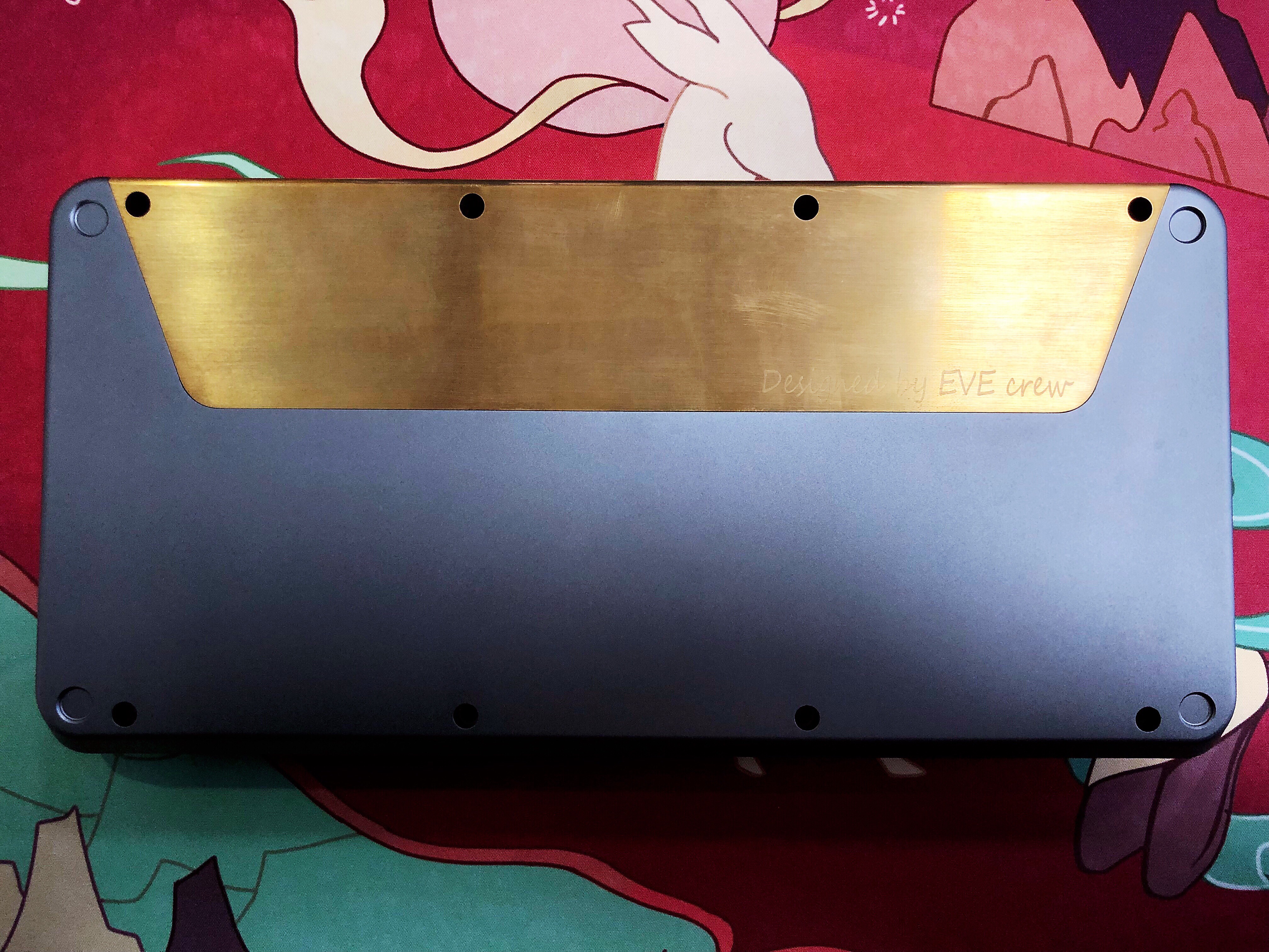 EVE流星+GMK True Olivetti灰白蓝 - zFrontier 装备前线