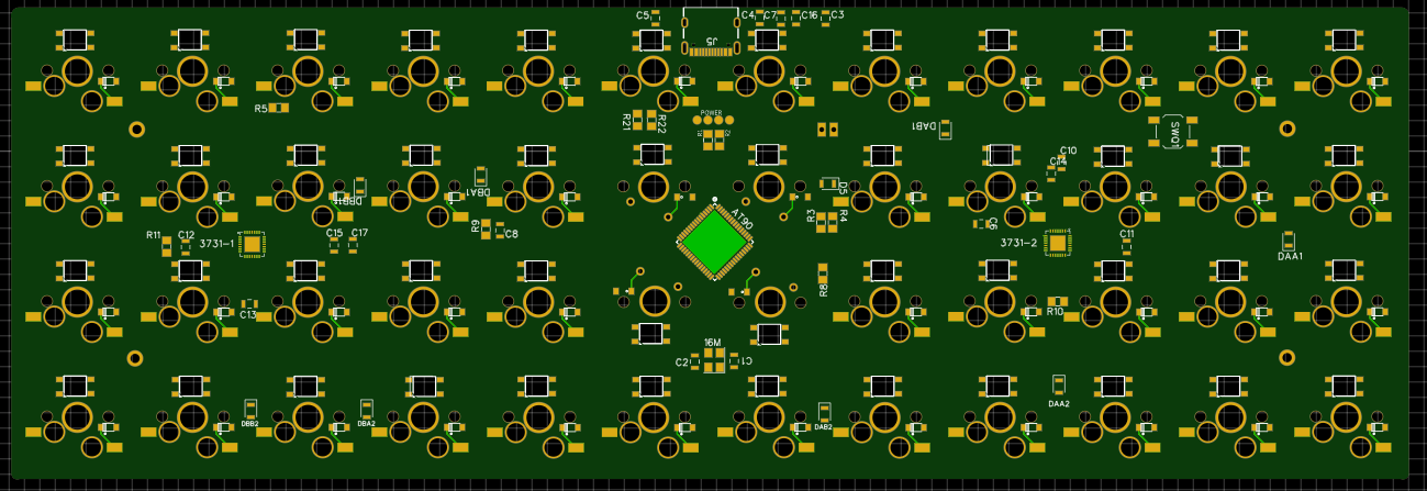 AT90USB1286+IS3731贰枚+AST1109MLTR - zFrontier 装备前线