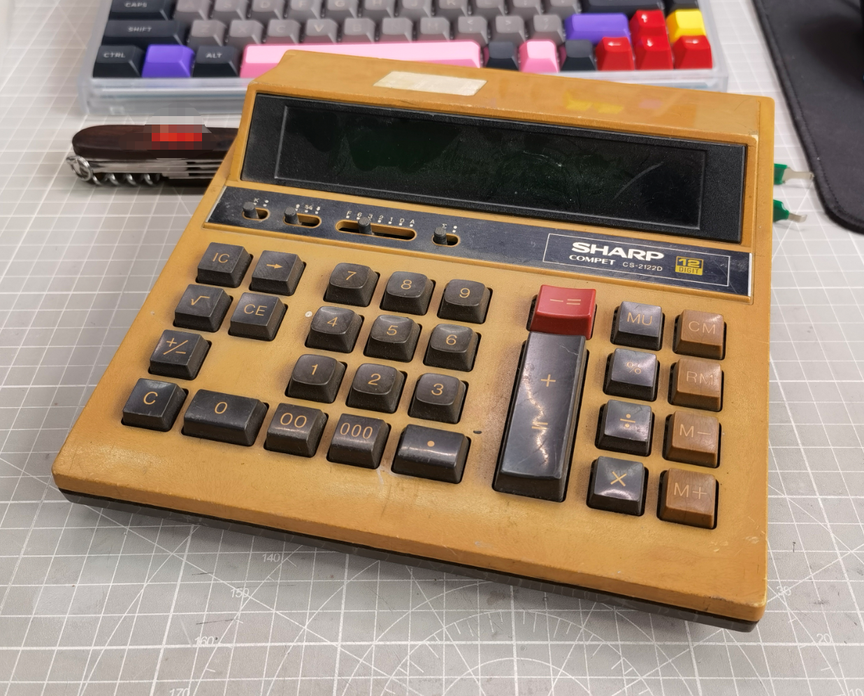 夏普CS-2122D计算器改装 - zFrontier 装备前线