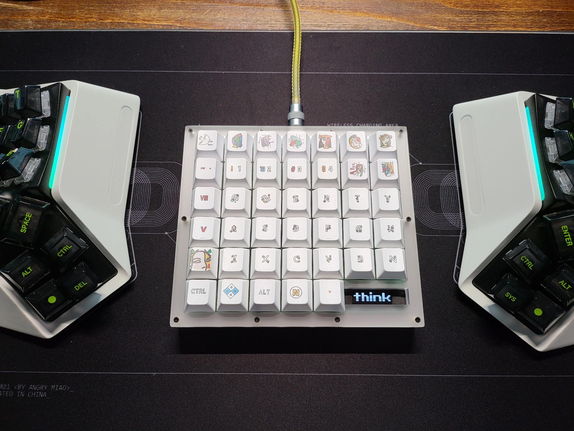 QMK的OLED屏幕LOGO设置详细教程 - zFrontier 装备前线