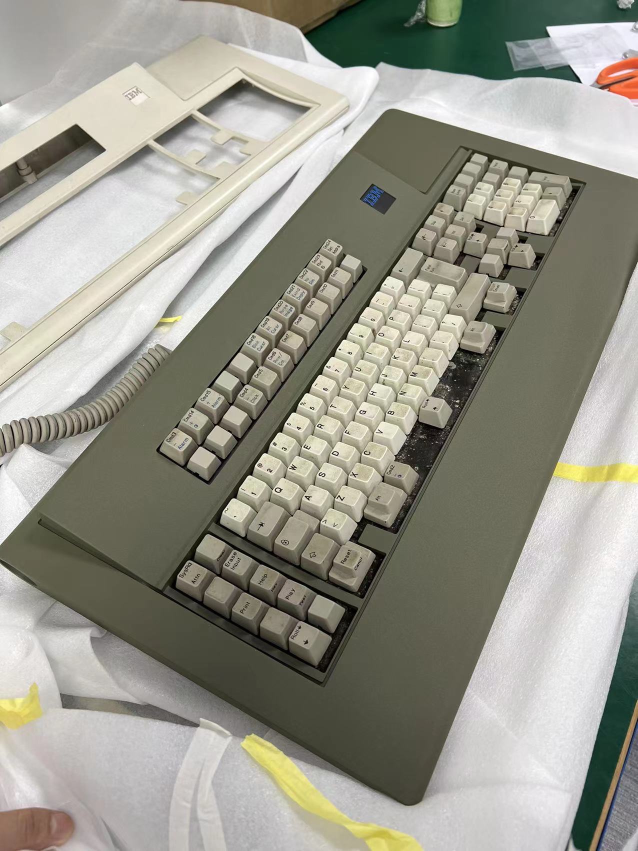 IBM Model F122金属套件打样完成, 名字就叫BattleshipX吧 - zFrontier 装备前线
