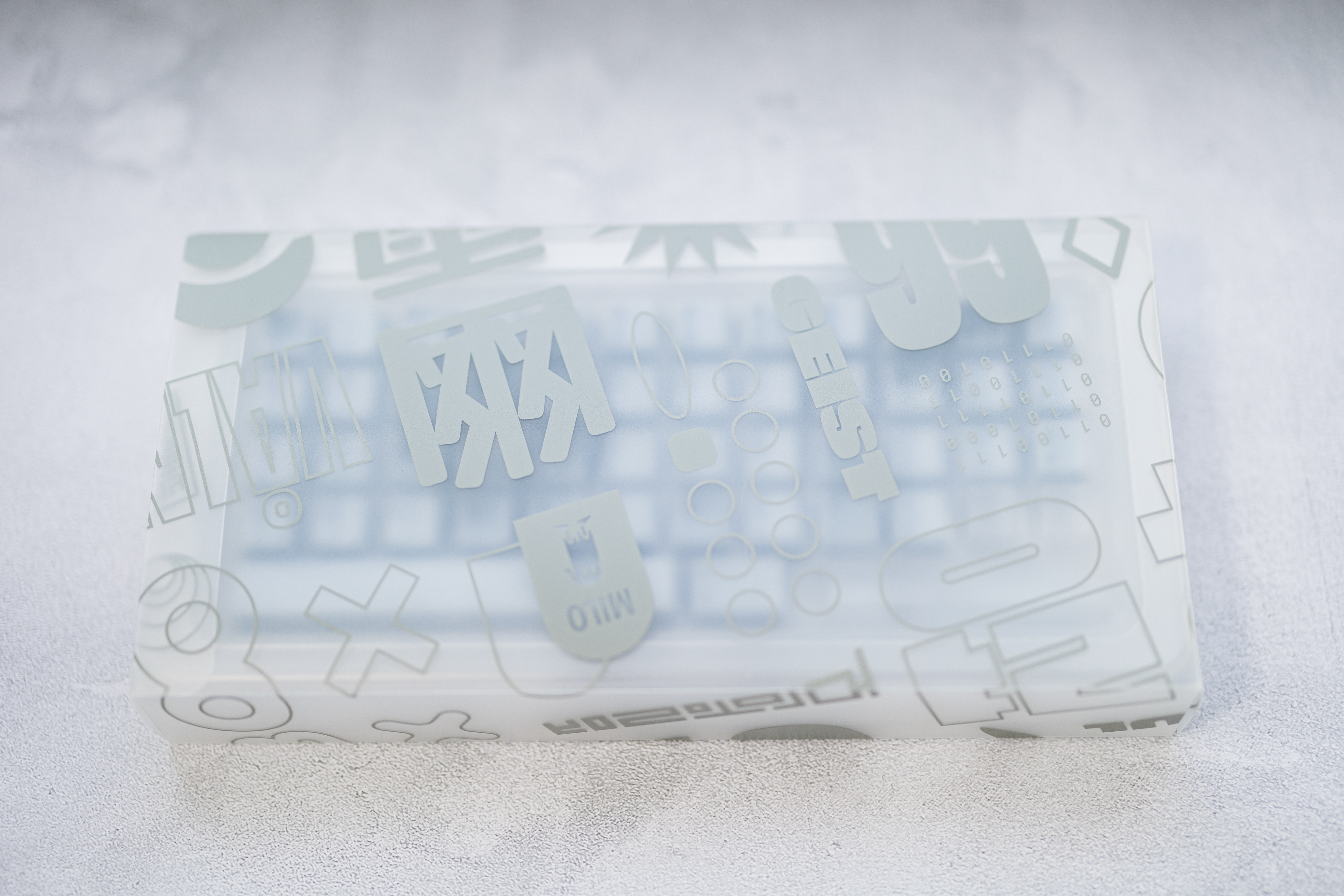 Domikey Ghost 幽灵 半透明 ABS 二色键帽 - zFrontier 装备前线