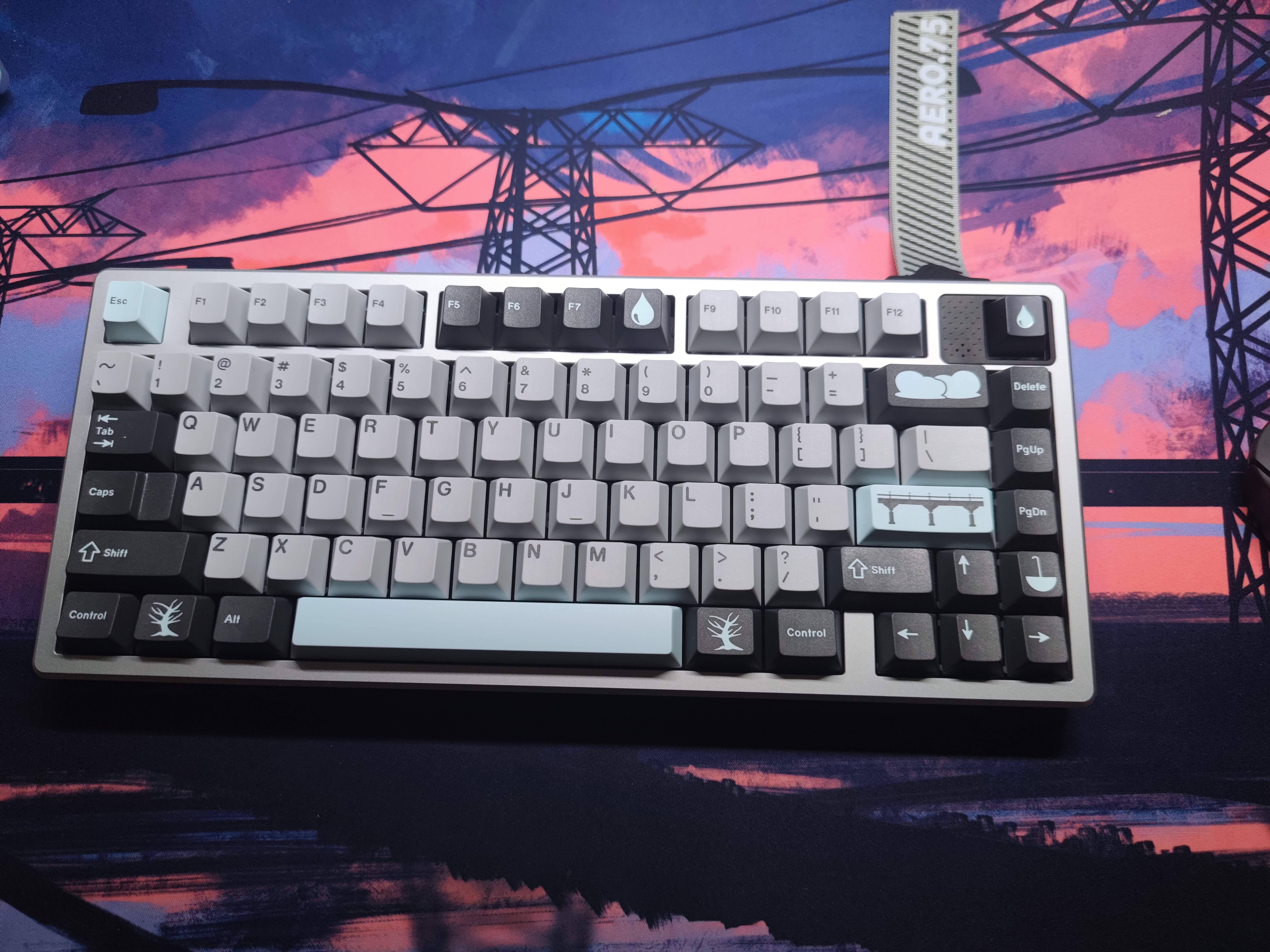 GMK Rainy Day 雨天 - zFrontier 装备前线