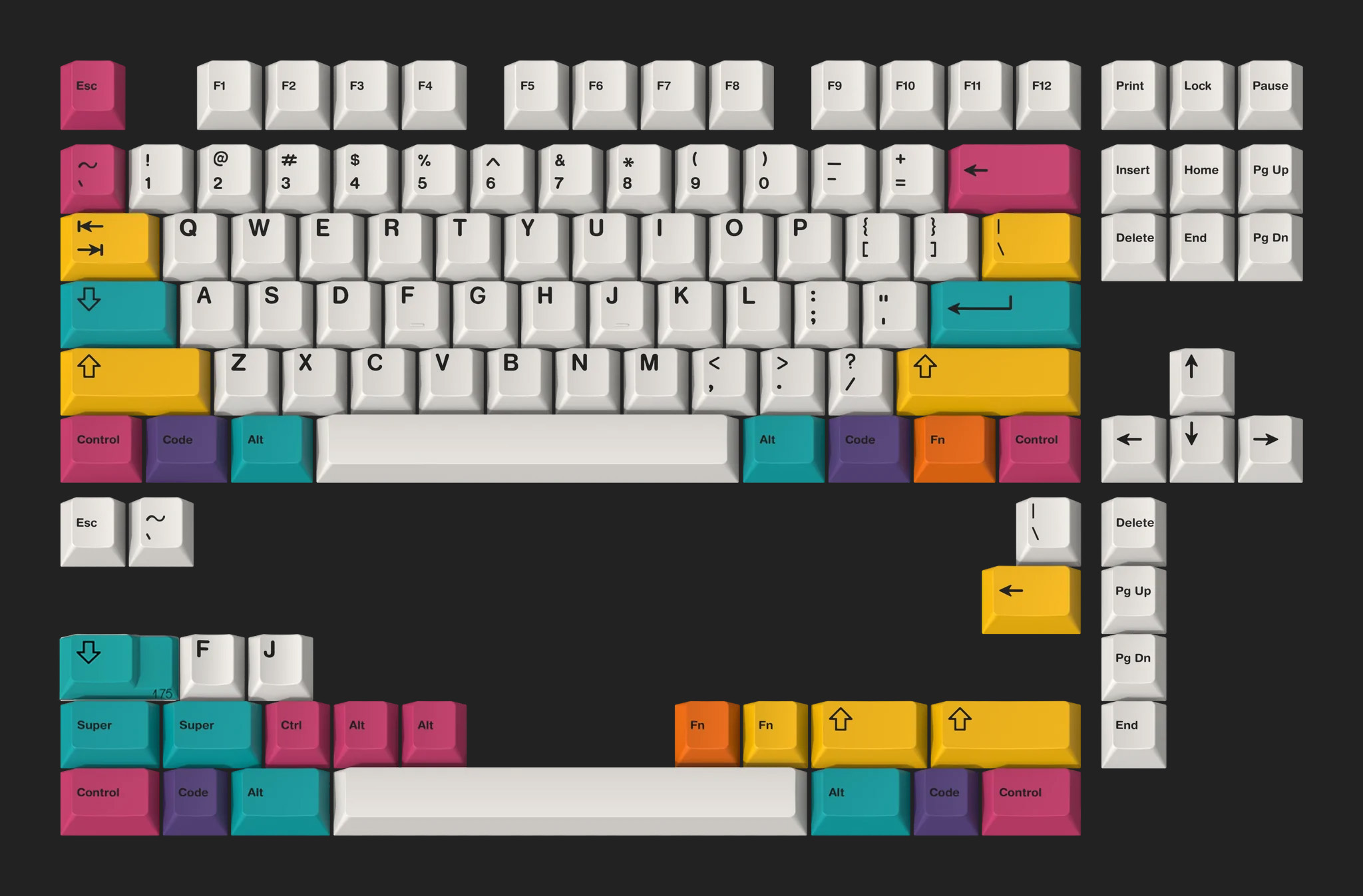 ePBT Spectrum 光谱 PBT 热升华键帽 - zFrontier 装备前线
