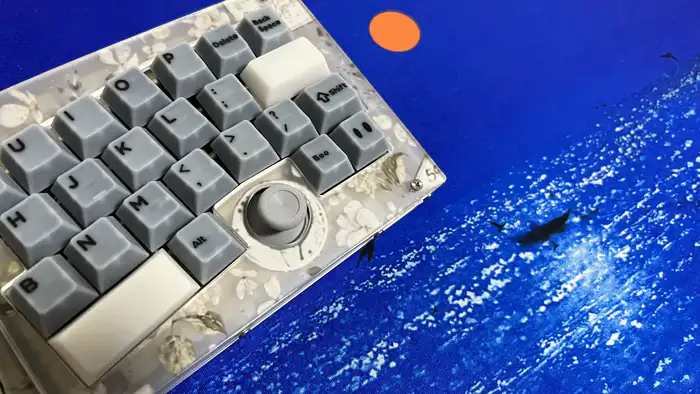 Domikey Ghost 幽灵 半透明 ABS 二色键帽 - zFrontier 装备前线