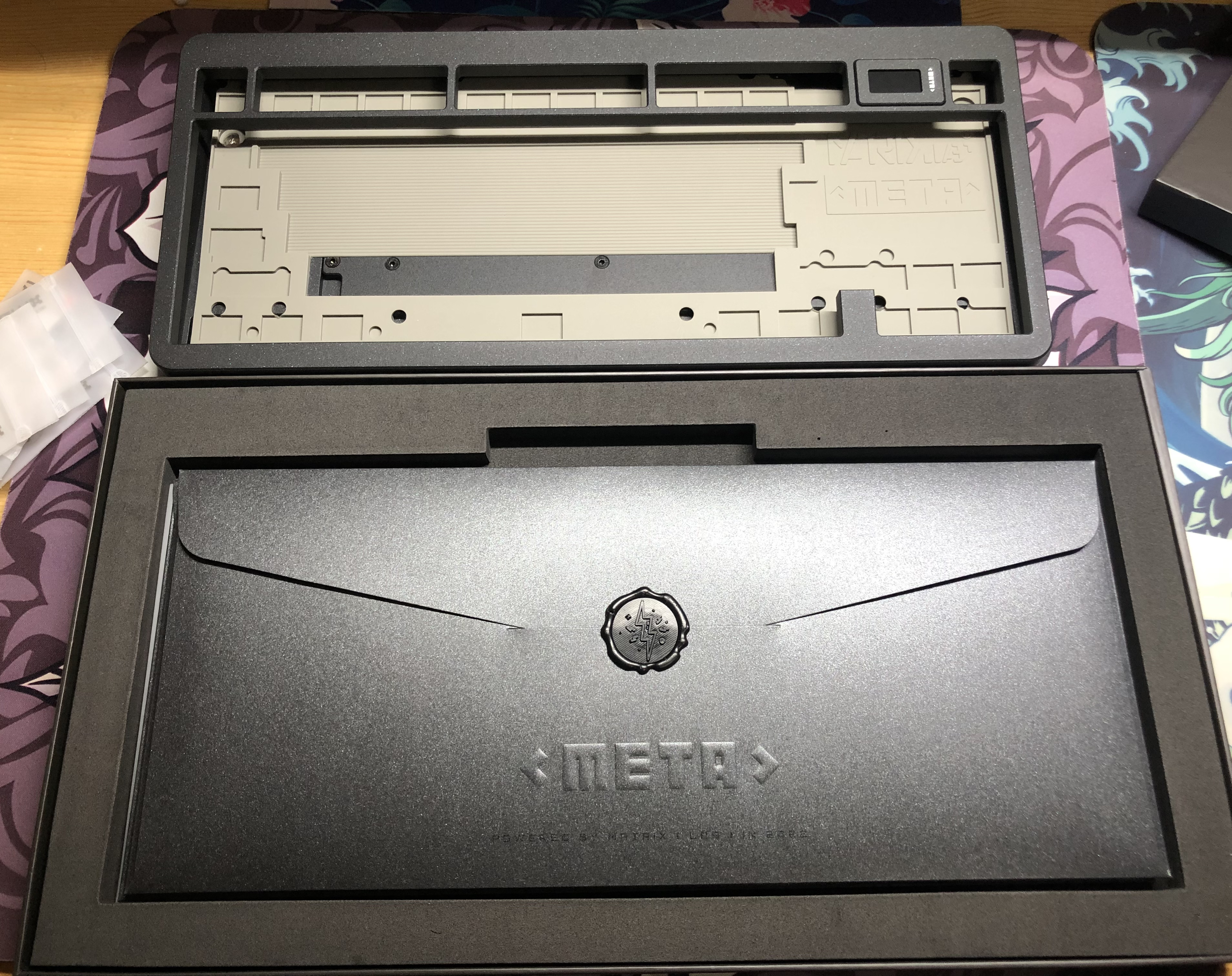 Meta 75x徽派 Matrix meta 75 闪黑 搭配PL工作室x米可维联合出品【 徽派 】 整体简约而不简单 浓浓的徽派建筑的x冷淡 ...