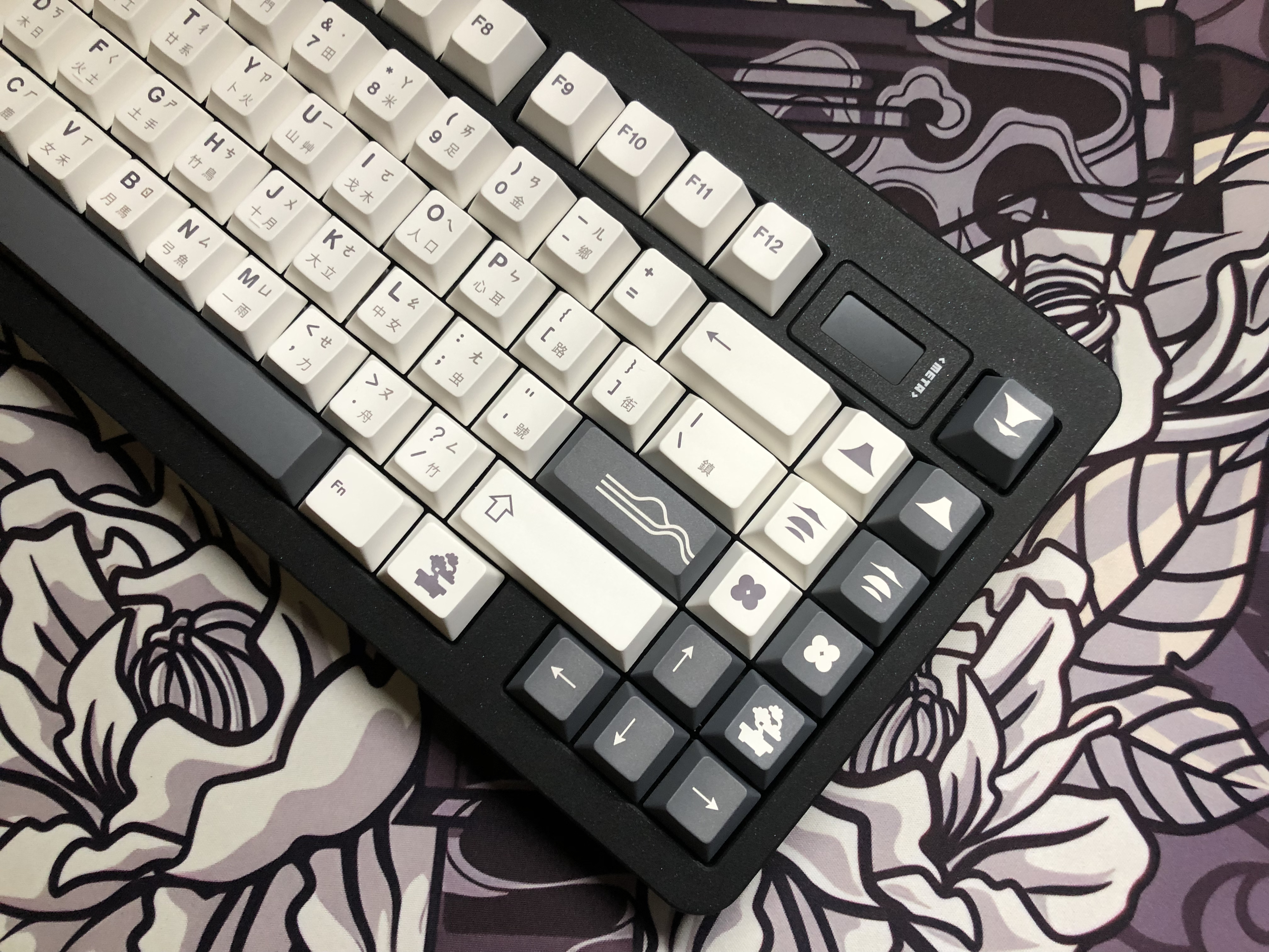 Meta 75x徽派 Matrix meta 75 闪黑 搭配PL工作室x米可维联合出品【 徽派 】 整体简约而不简单 浓浓的徽派建筑的x冷淡 ...