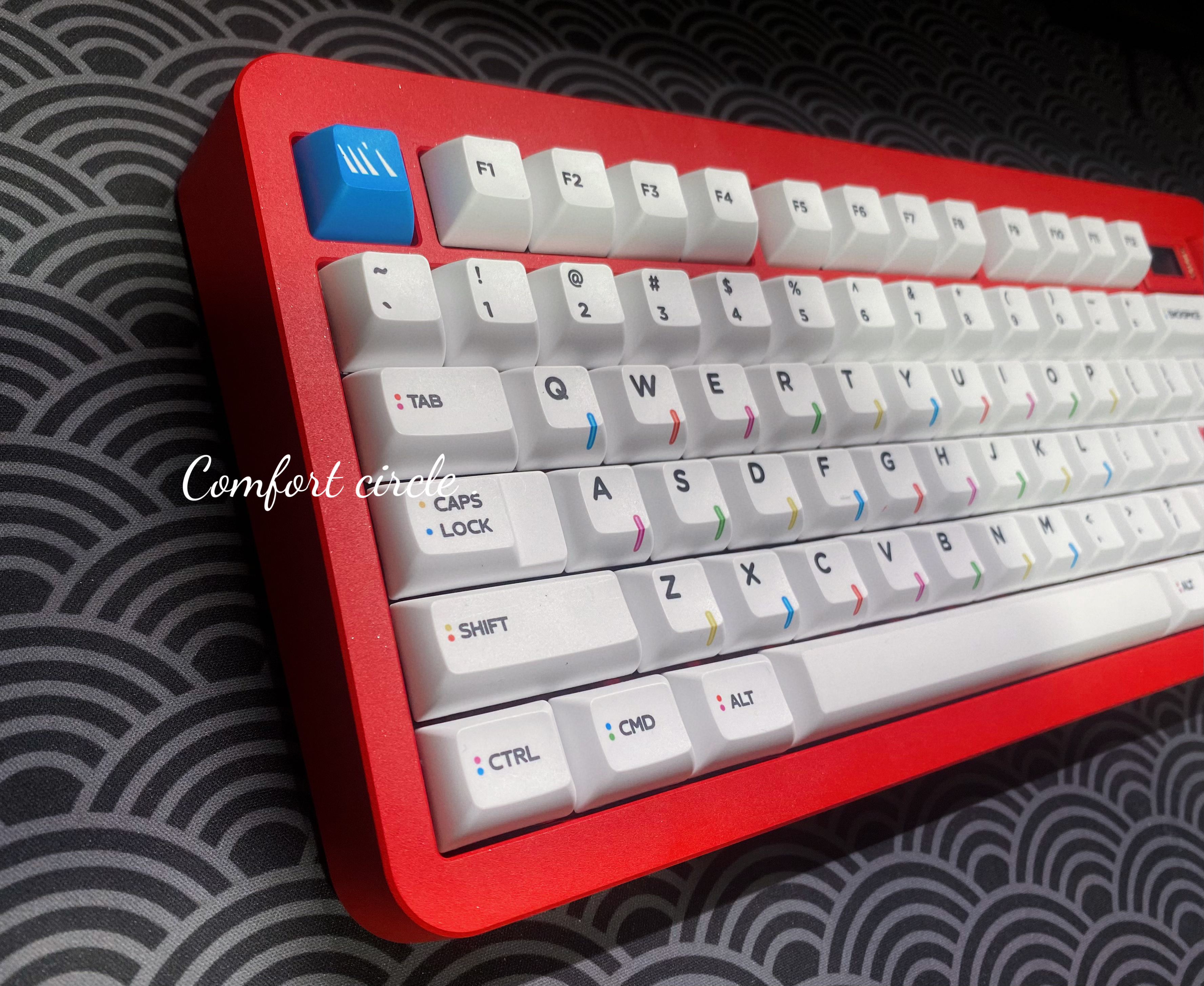 年轻人的第一把 matrix meta75 闪红 - zFrontier 装备前线