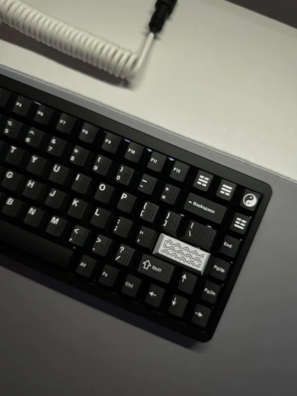 Keykobo 键工坊 太极 半透明 ABS 二色键帽 - zFrontier 装备前线