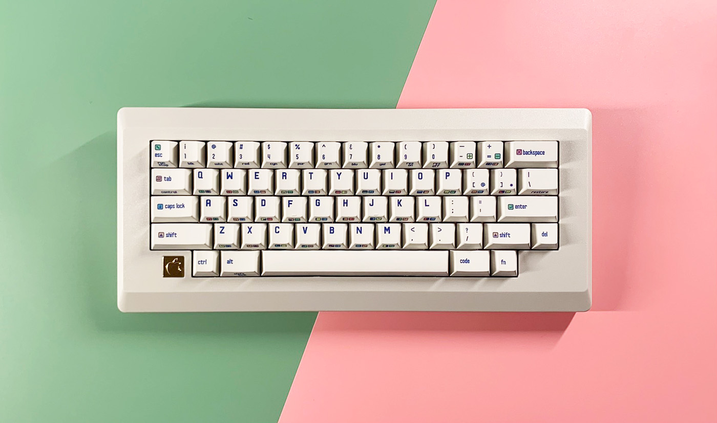 复刻经典Apple Macintosh Keyboard M0110 - zFrontier 装备前线