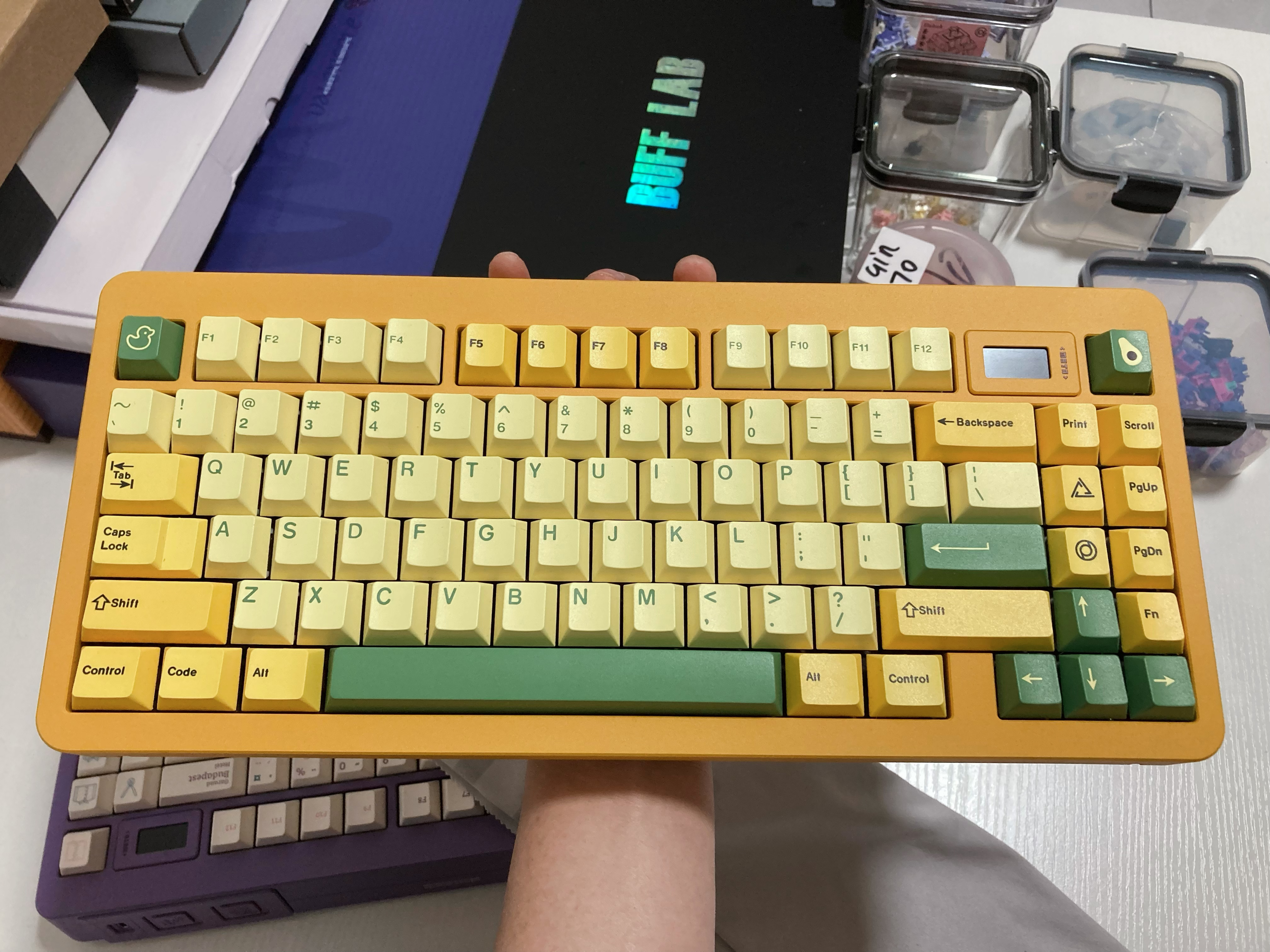 补中大配列75 80 meta 紫色 键帽 布达佩斯小车 meta 黄色 键帽 某尘芹夏和jtk牛油果🥑 buff80 银色 键帽 ...