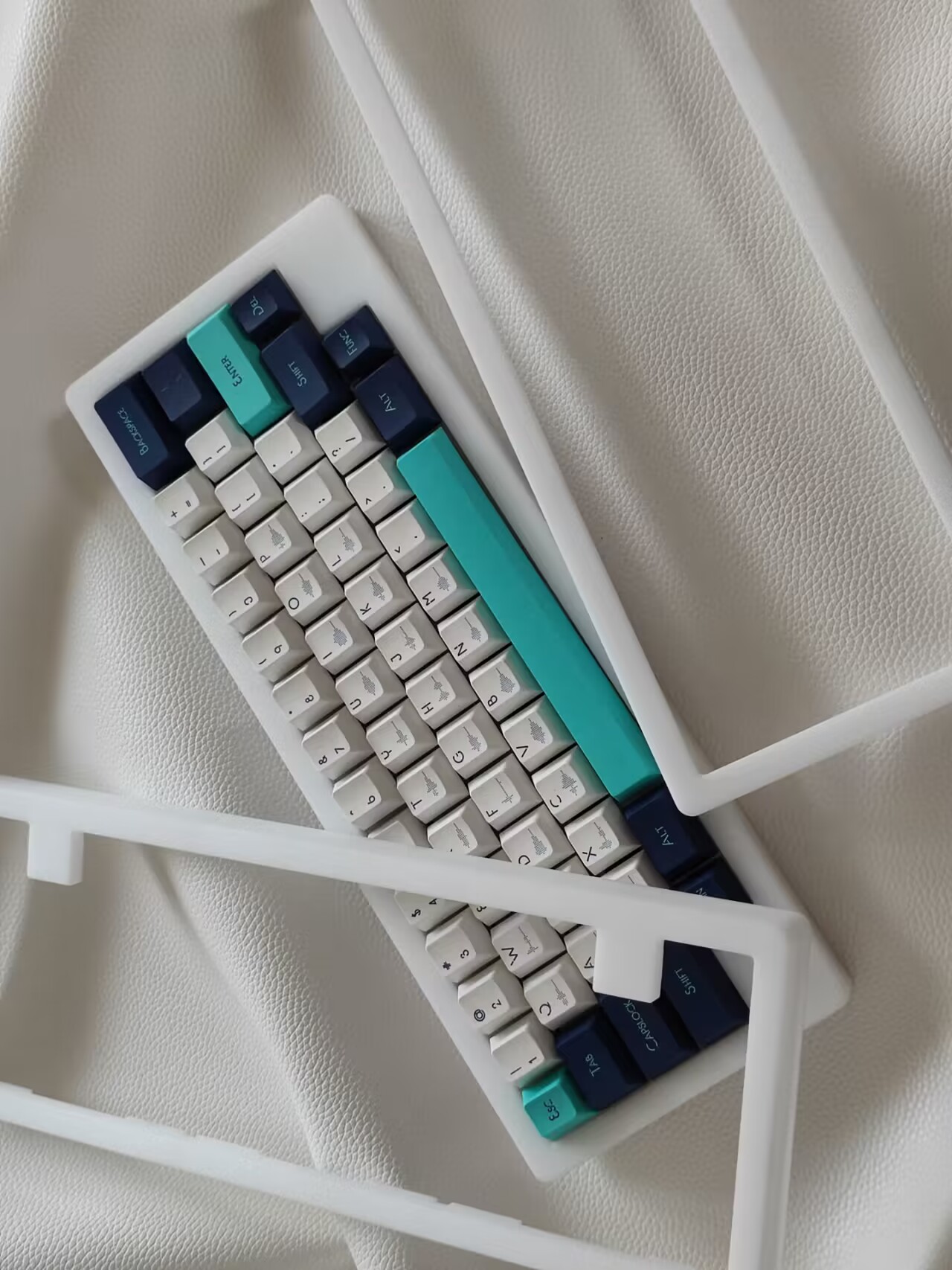 【GB】 RULE60亚克力cnc外壳实拍及团购-（HHKB/WKL/WK） - zFrontier 装备前线