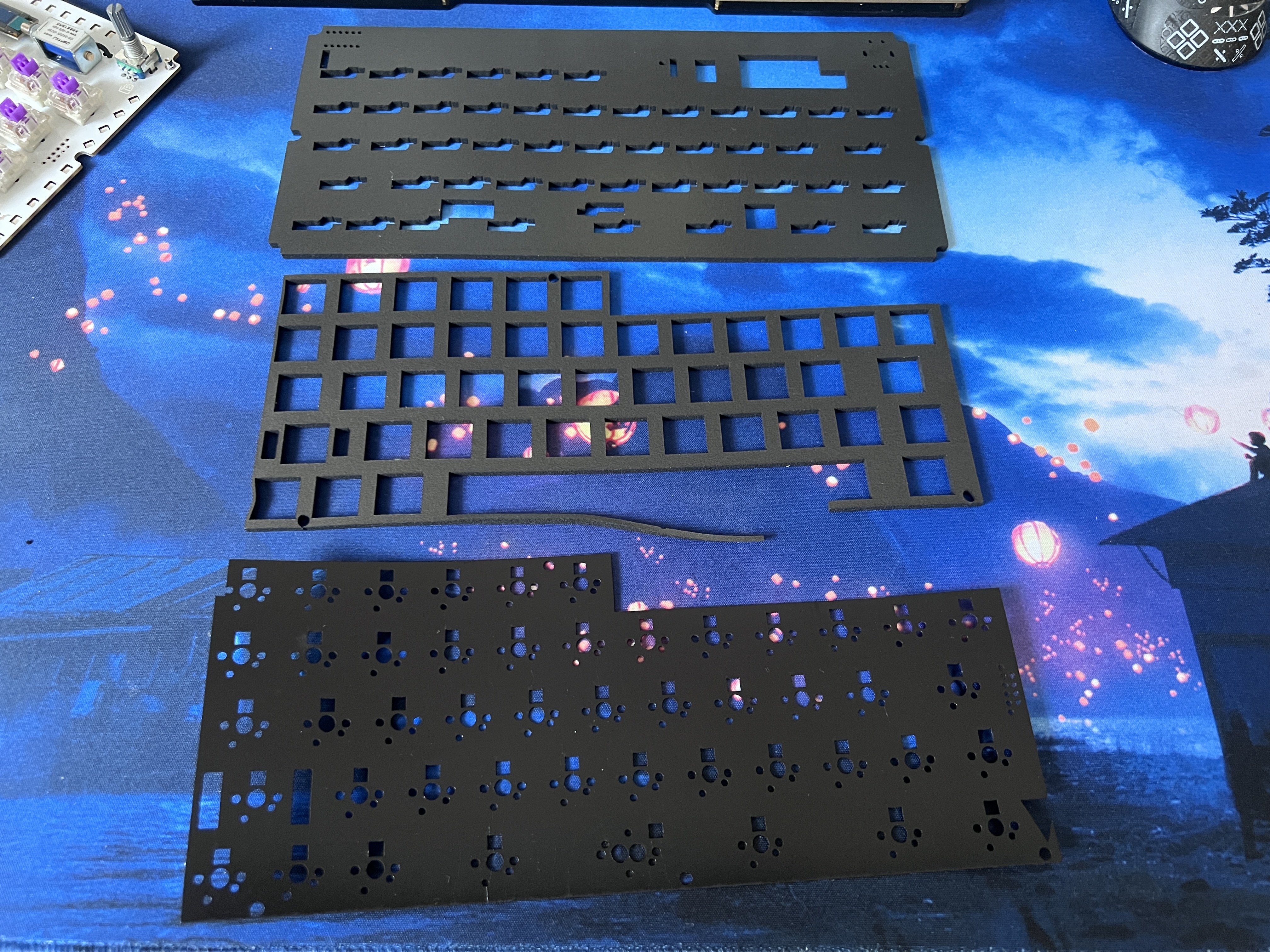 【IC】Weekin Y50 AUDIO验证成功啦---电磁阀＋蜂鸣器＋OPEN RGB＋拾音灯等多种玩法于一体的48键小键盘 ...