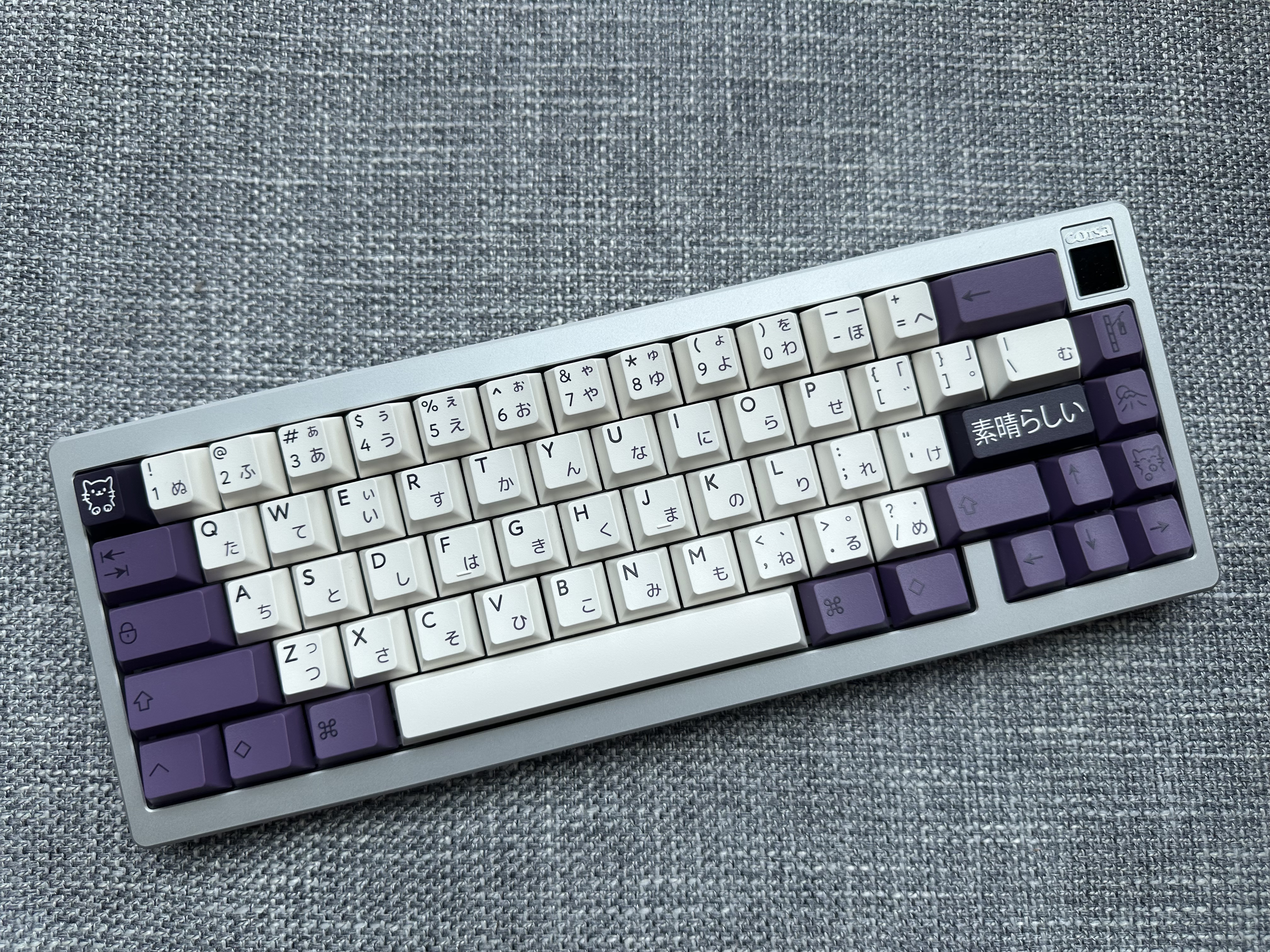 Matrix Corsa阳极银，不喜欢PVD的镜面果断选择标准版。10多年前玩cherry，filco，hhkb，realforce，最终 ...