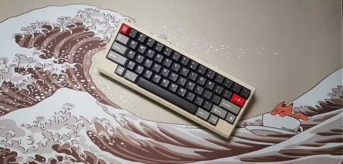 arc60沙色+HHKB真的太美丽，弧+狐也好配。 - zFrontier 装备前线