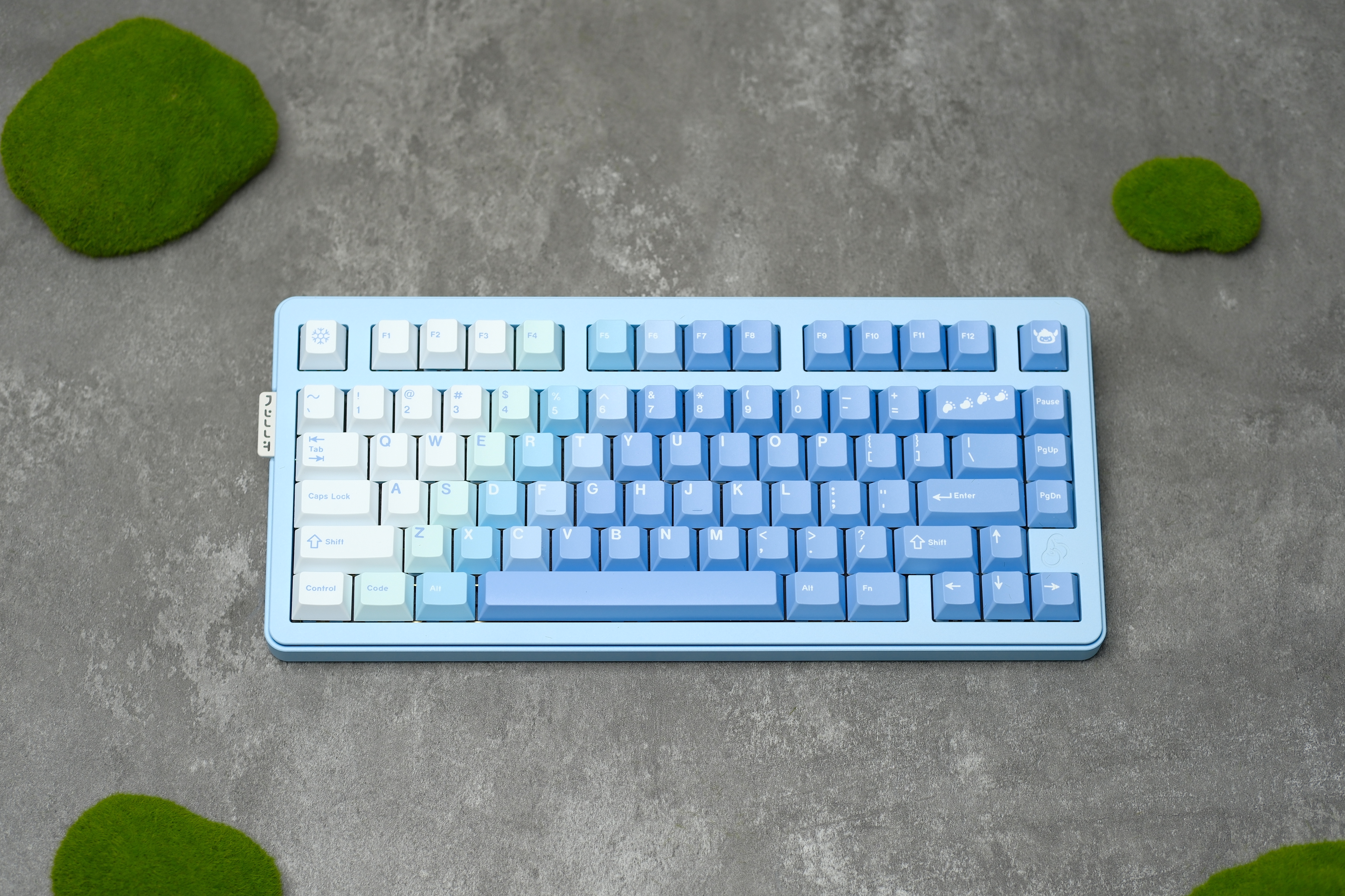 Jelly Evolv 75 机械键盘套件 冰川蓝特别版 - zFrontier 装备前线