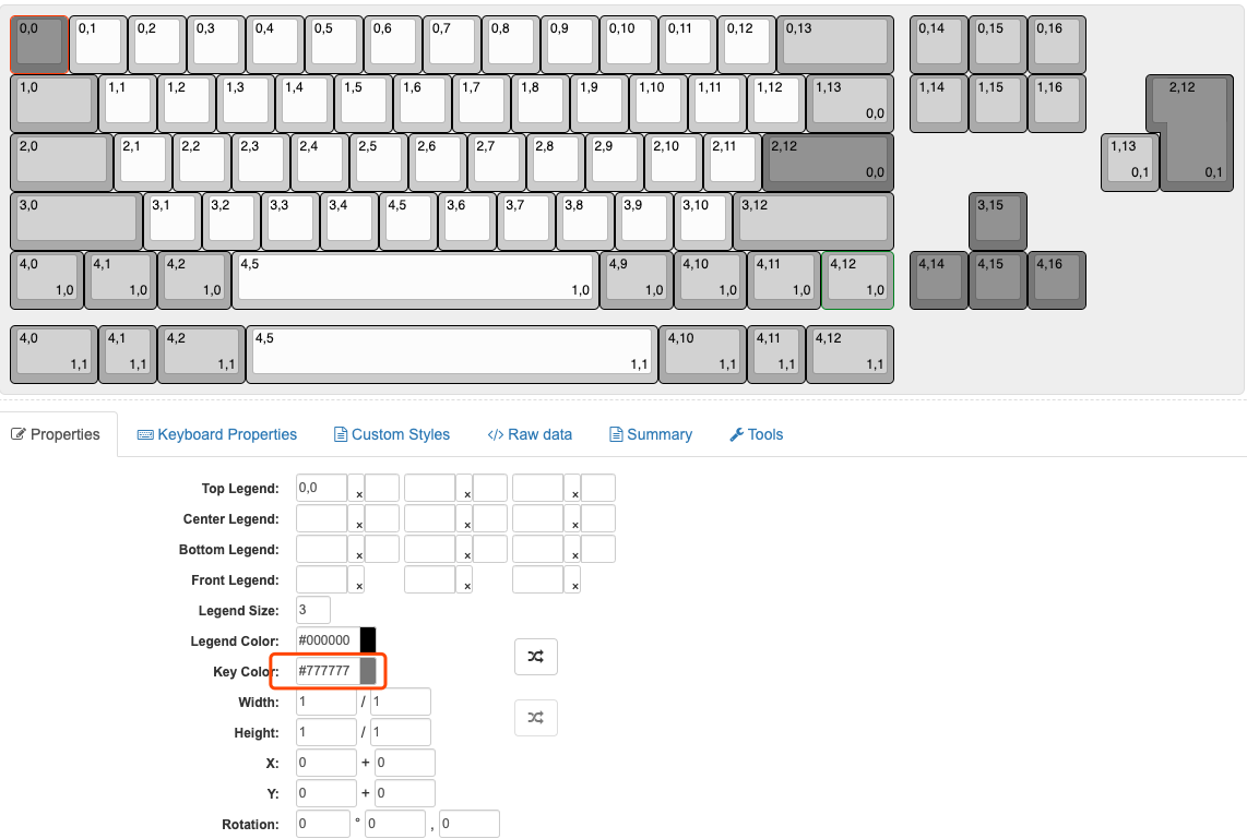 qmk新环境info.json和适配新版via软件json文件编写 - zFrontier 装备前线