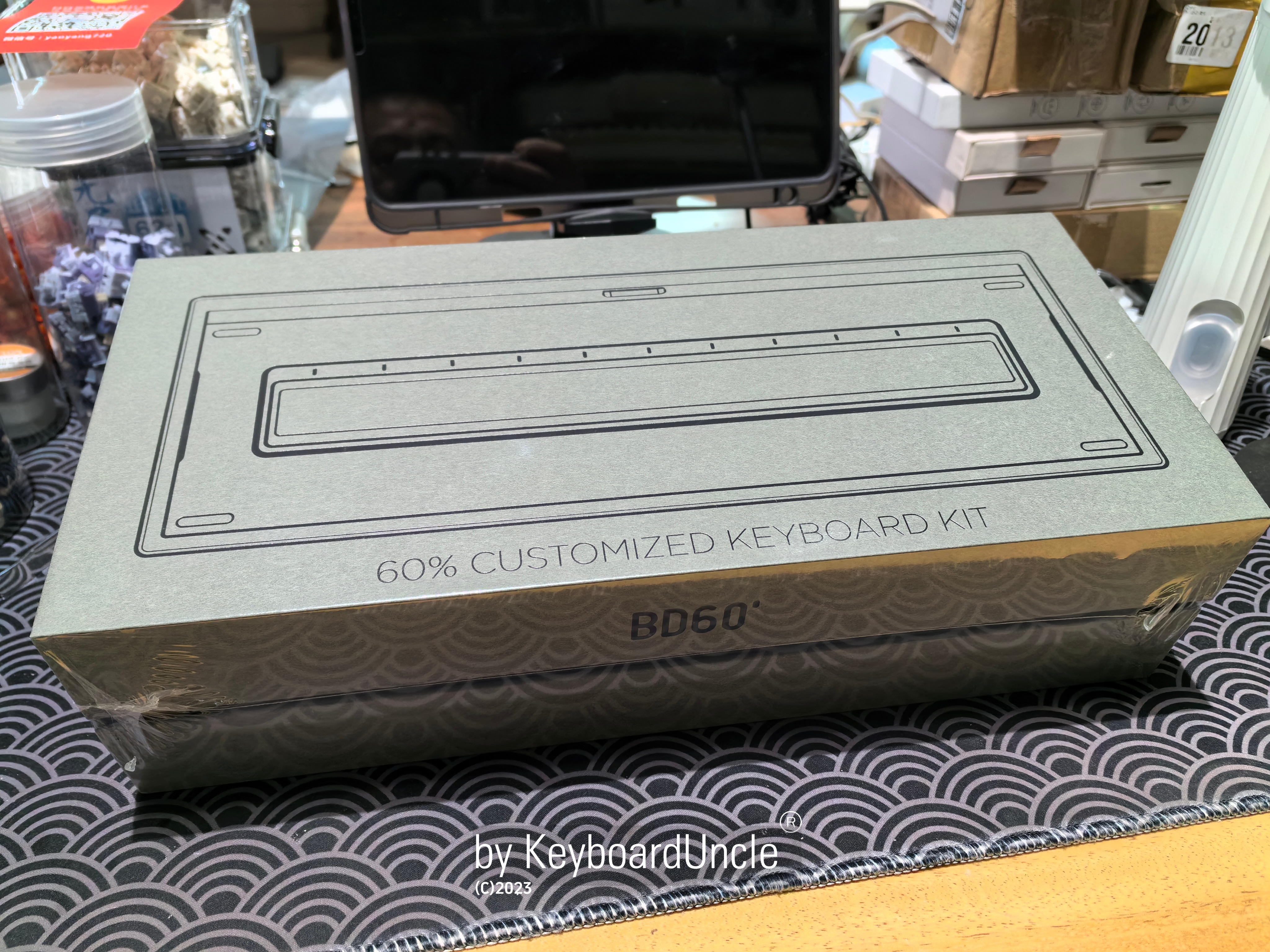 低质量开箱GRAYSTUDIO新作BD60 WKL 奶白 - zFrontier 装备前线