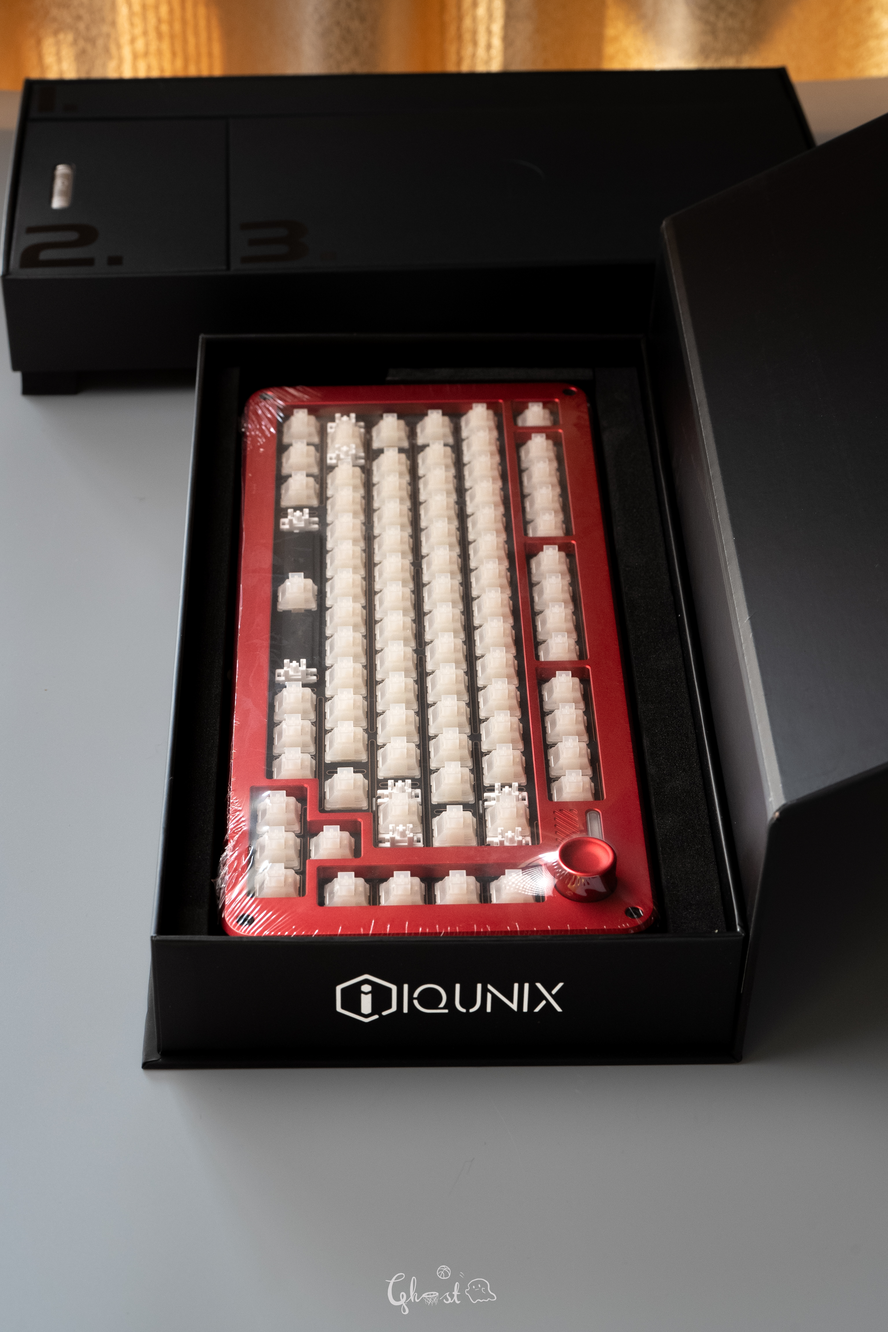 IQUNIX ZONEX 75 阳极红 - zFrontier 装备前线