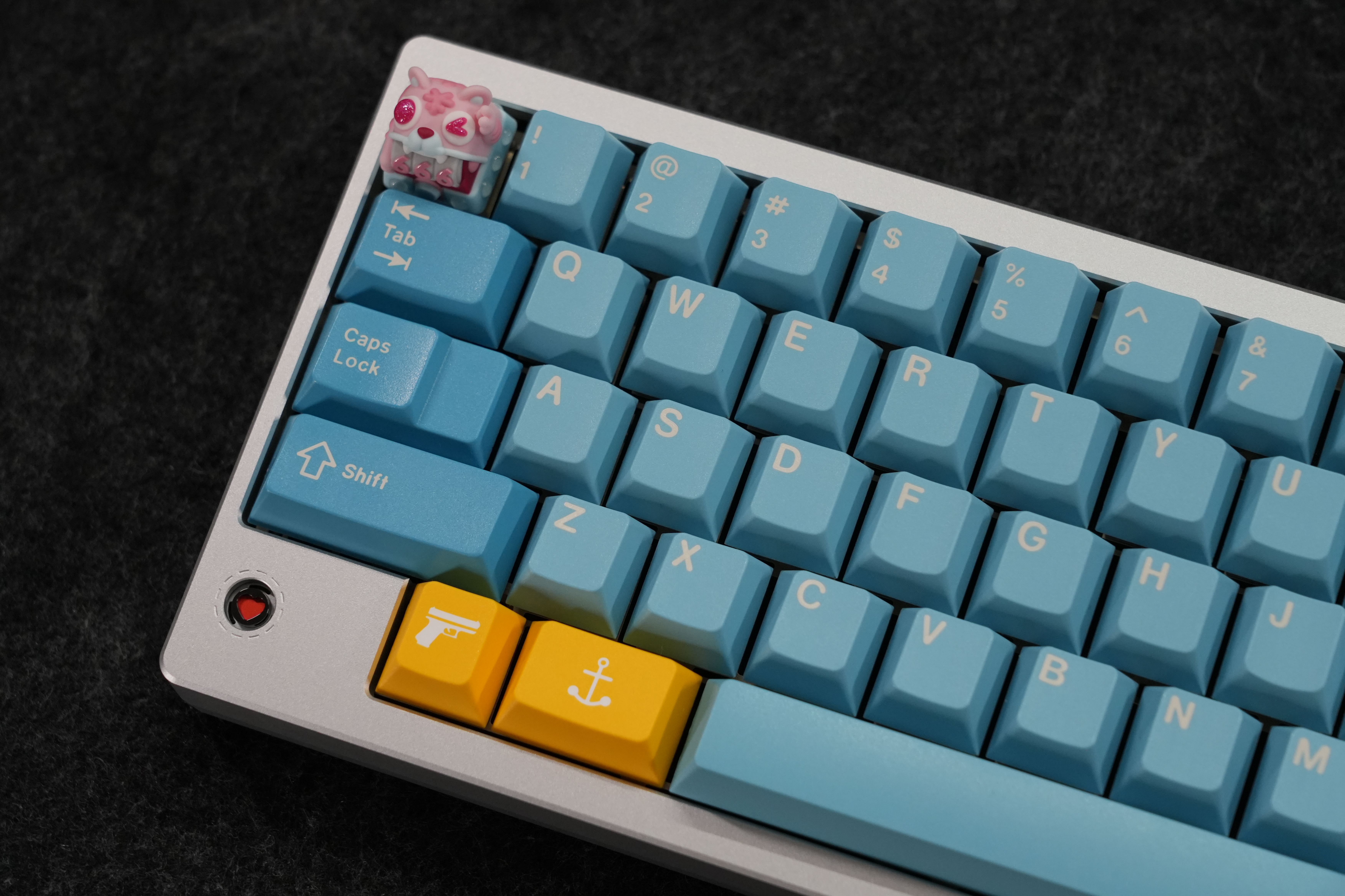 Matrix Magic3 60 Hhkb 阳极银 键帽：gm Zfrontier 装备前线