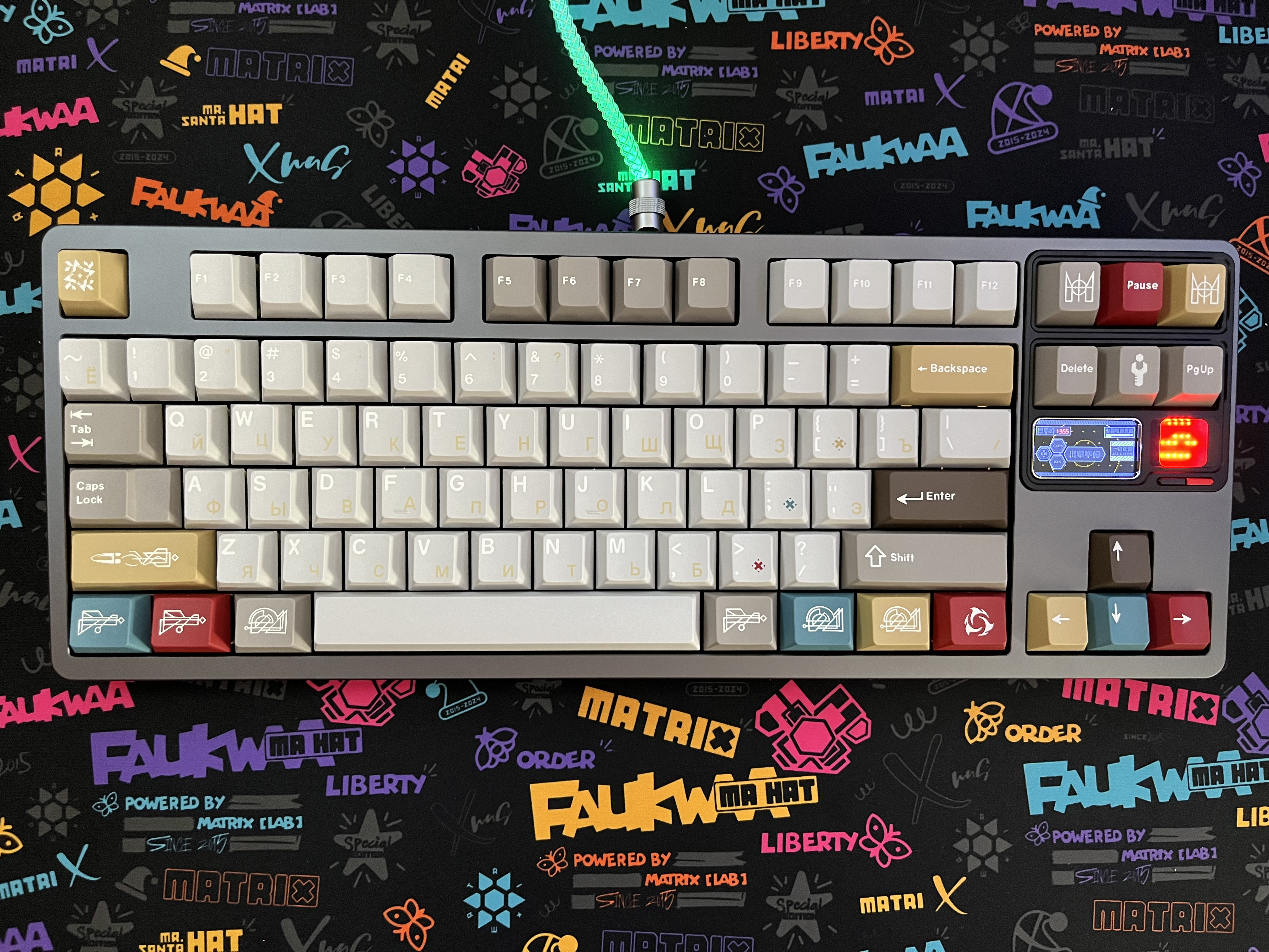 QK80 MK2 | kkb机械师 Blue Cheese 蓝奶酪又香又闷 - zFrontier 装备前线