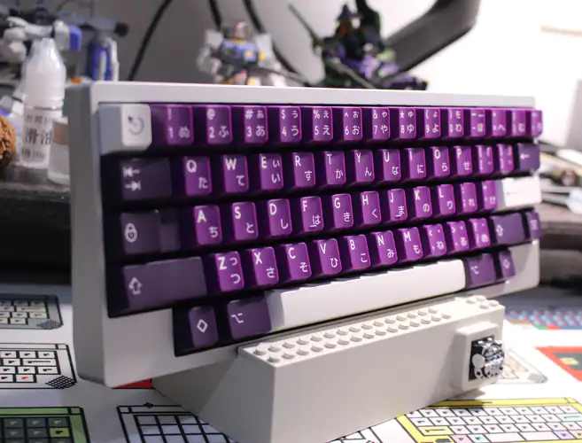 Neo60cu 阳极银 hhkb 键帽：pbtfans 紫水晶 - zFrontier 装备前线