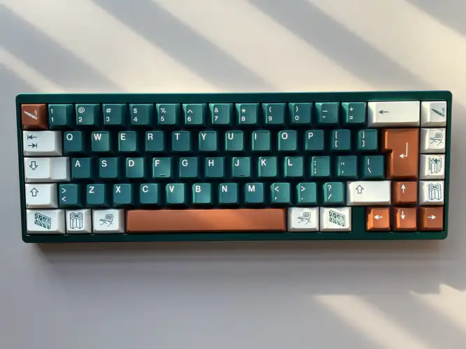 GMK Marmoreal on Neo 65 Cu 晒个之前买的单！我先有的Earth Tones，才有的Marmoreal。当时刚看到 ...