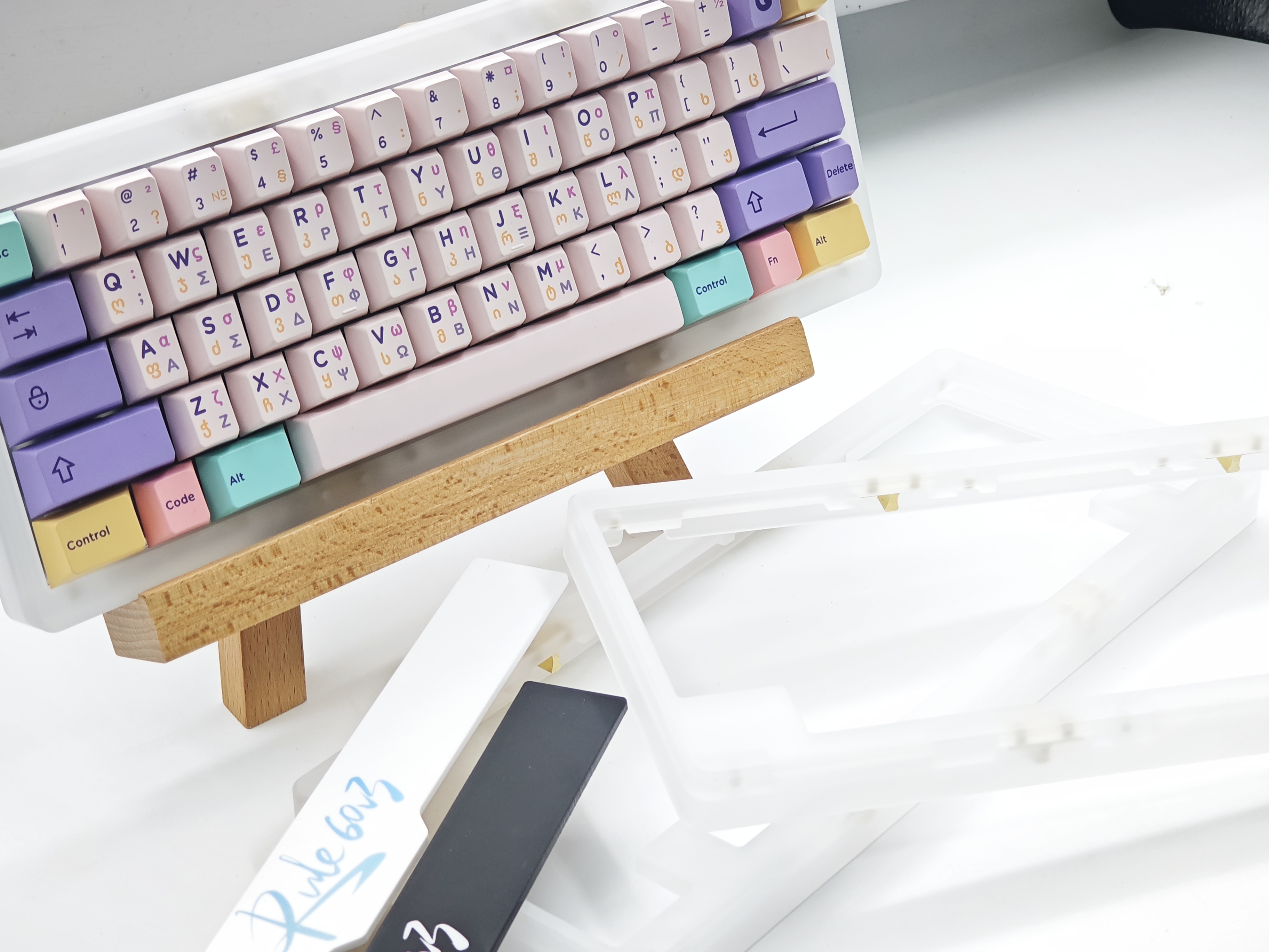 【GB】Rule 60v3 亚克力CNC快拆套件 189起（WK/WKL/HHKB） - zFrontier 装备前线