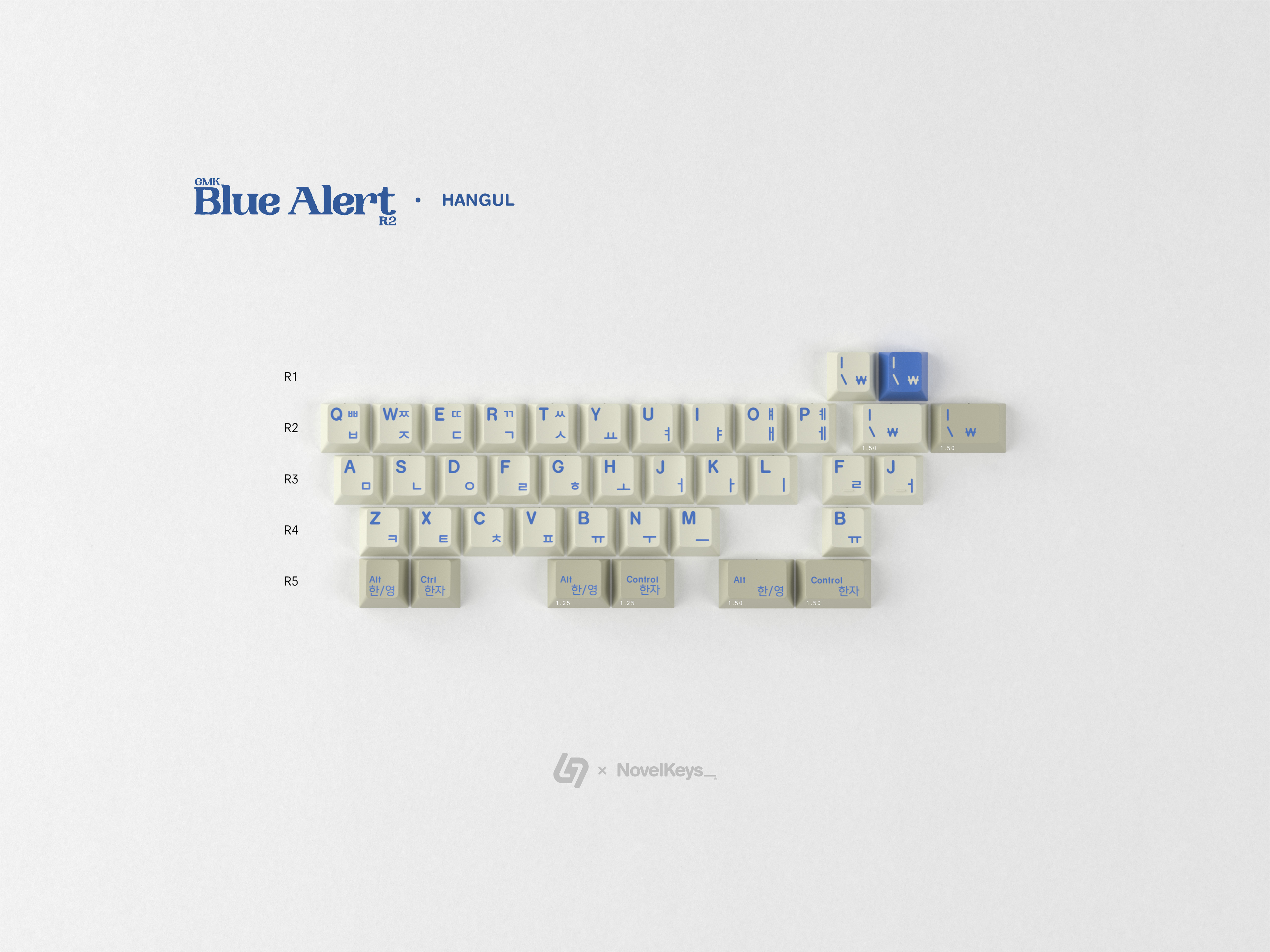 GMK Blue Alert 蓝警 R2 - zFrontier 装备前线