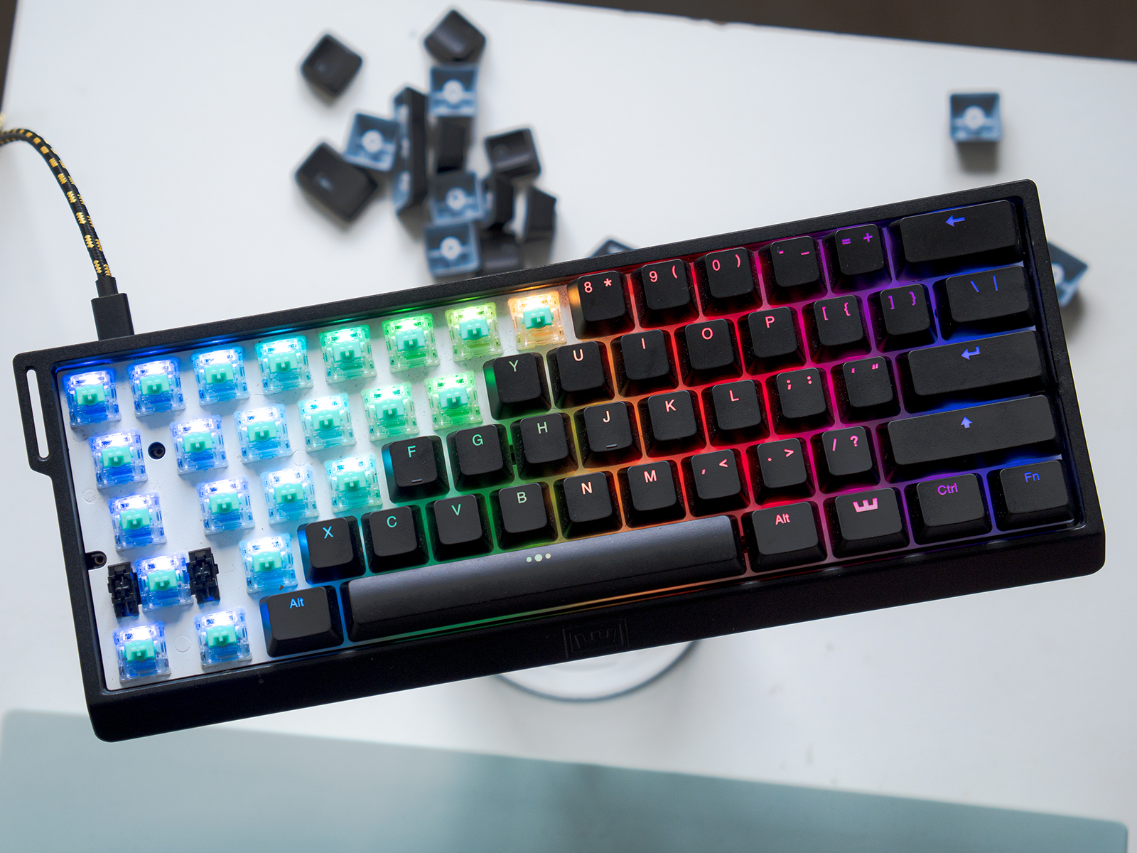 Wooting at zFrontier Keyboard Expo - zFrontier 装备前线
