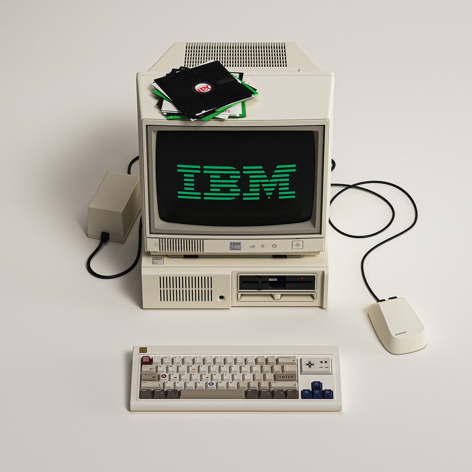 【IC】致敬IBM，80Retros XT 1981复古套件 - zFrontier 装备前线