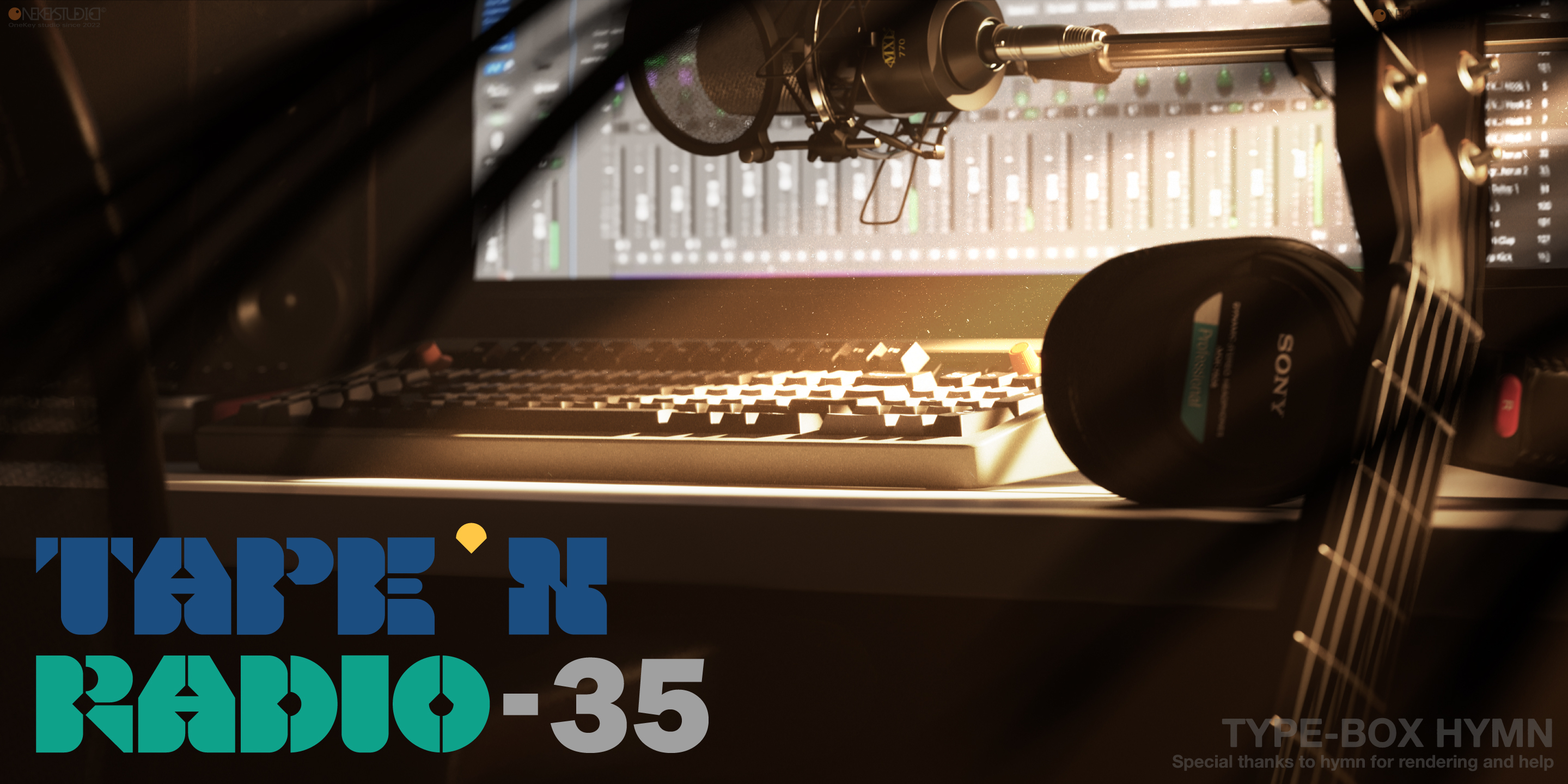 【GB】PBTFANS TAPE&RADIO 磁带 二色键帽 - zFrontier 装备前线