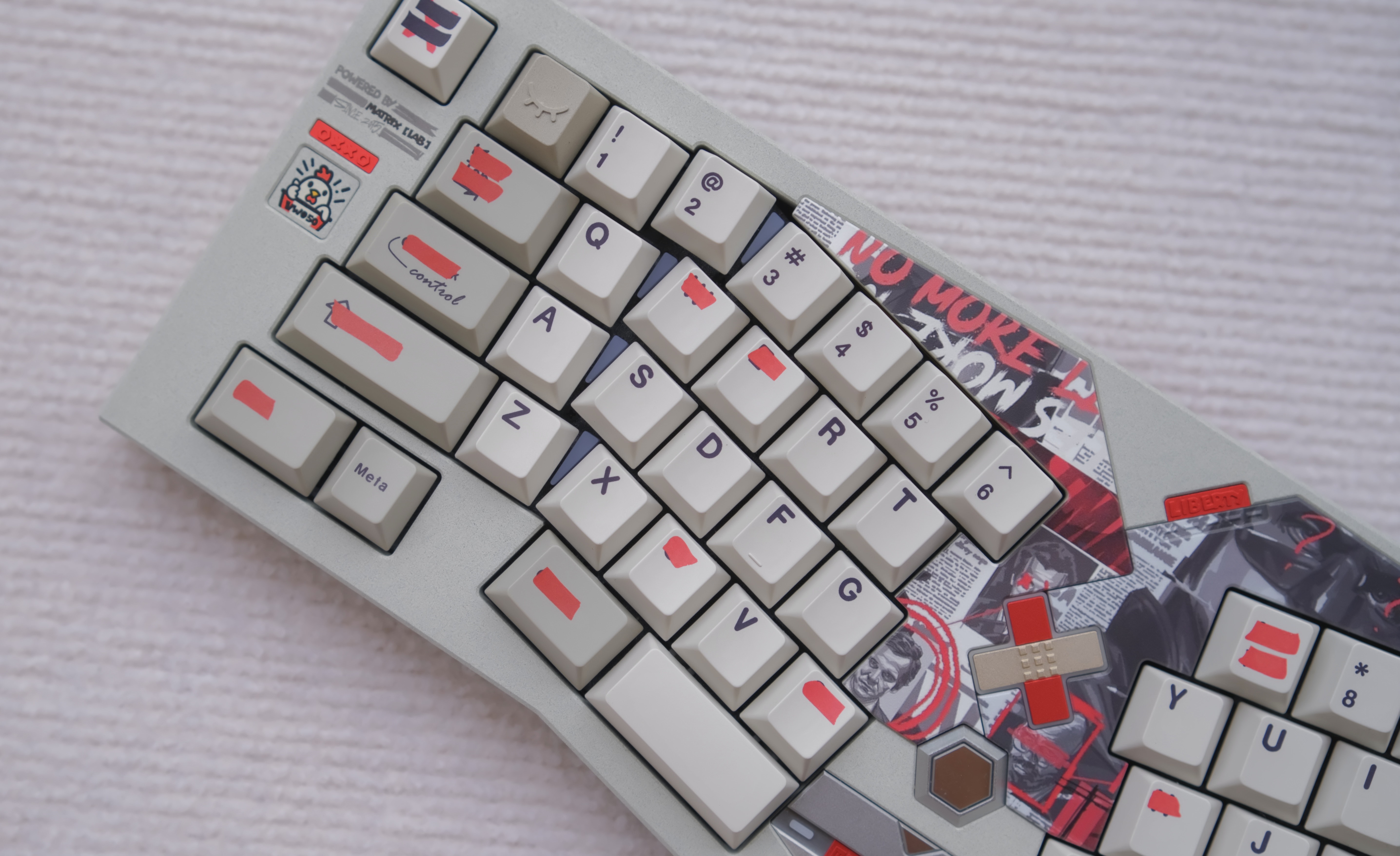 Matrix Faukwaa 浮夸 // 键帽diy展示 - zFrontier 装备前线