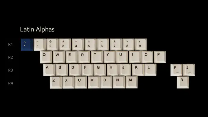 KCH War Maiden 战争女神 PBT 热升华键帽 - zFrontier 装备前线