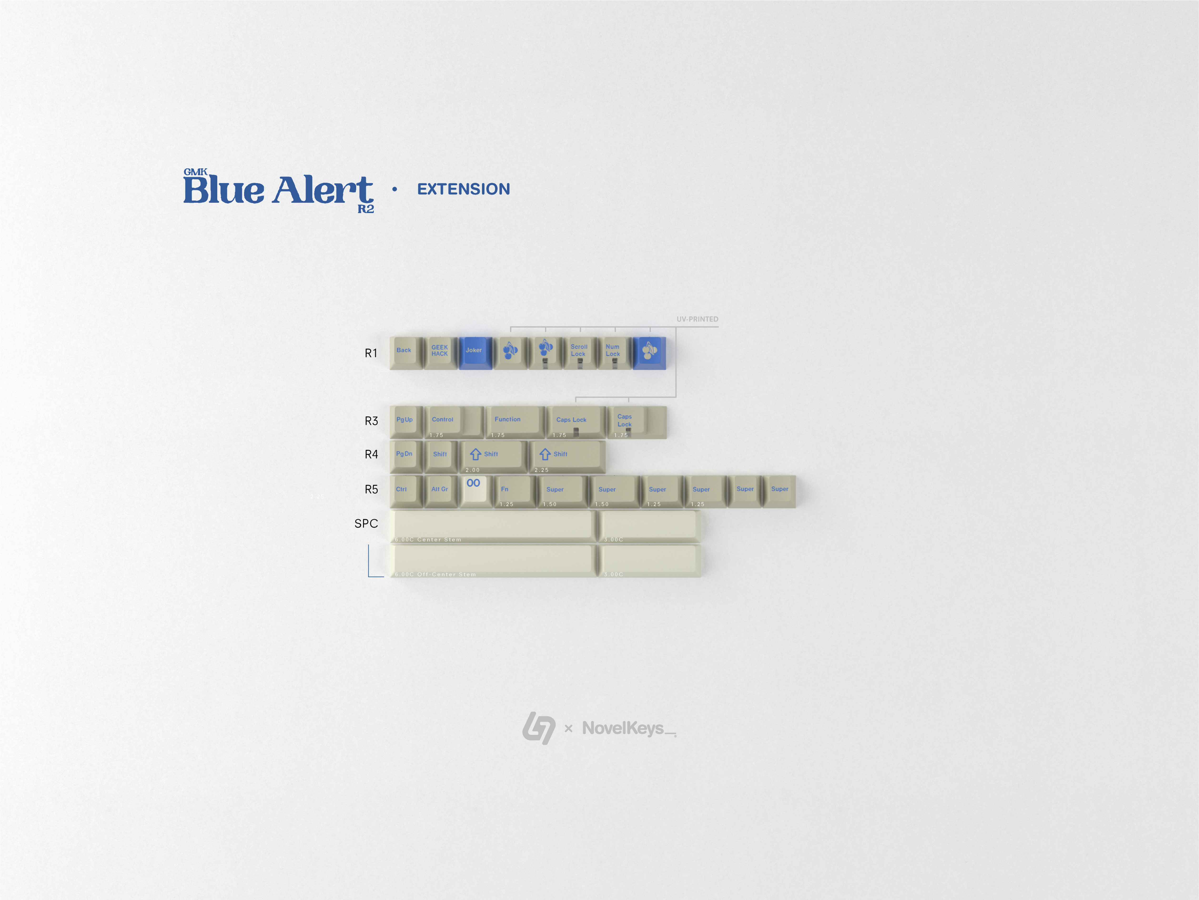 GMK Blue Alert 蓝警 R2 - zFrontier 装备前线