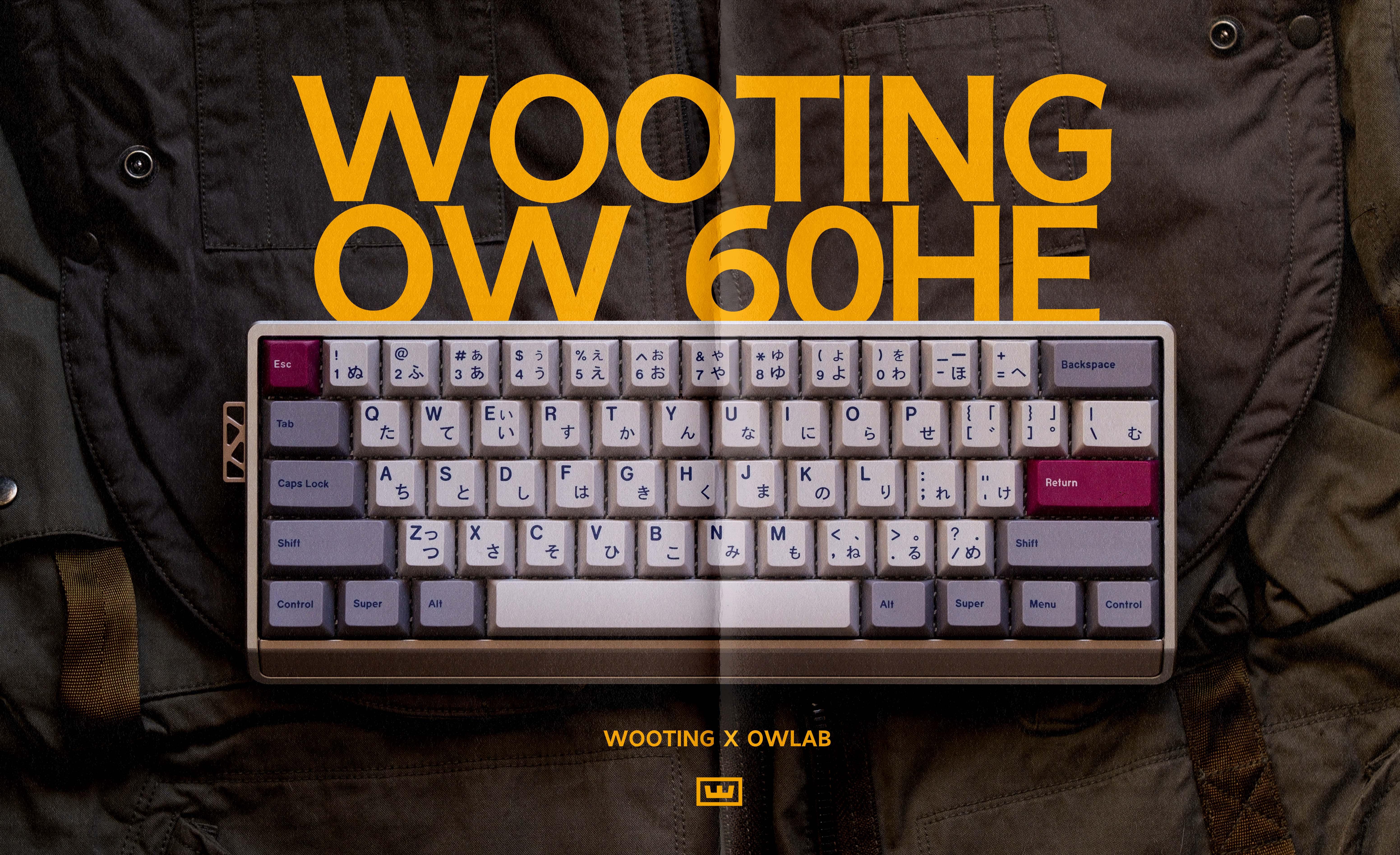 WOOTING X OW 60HE - zFrontier 装备前线