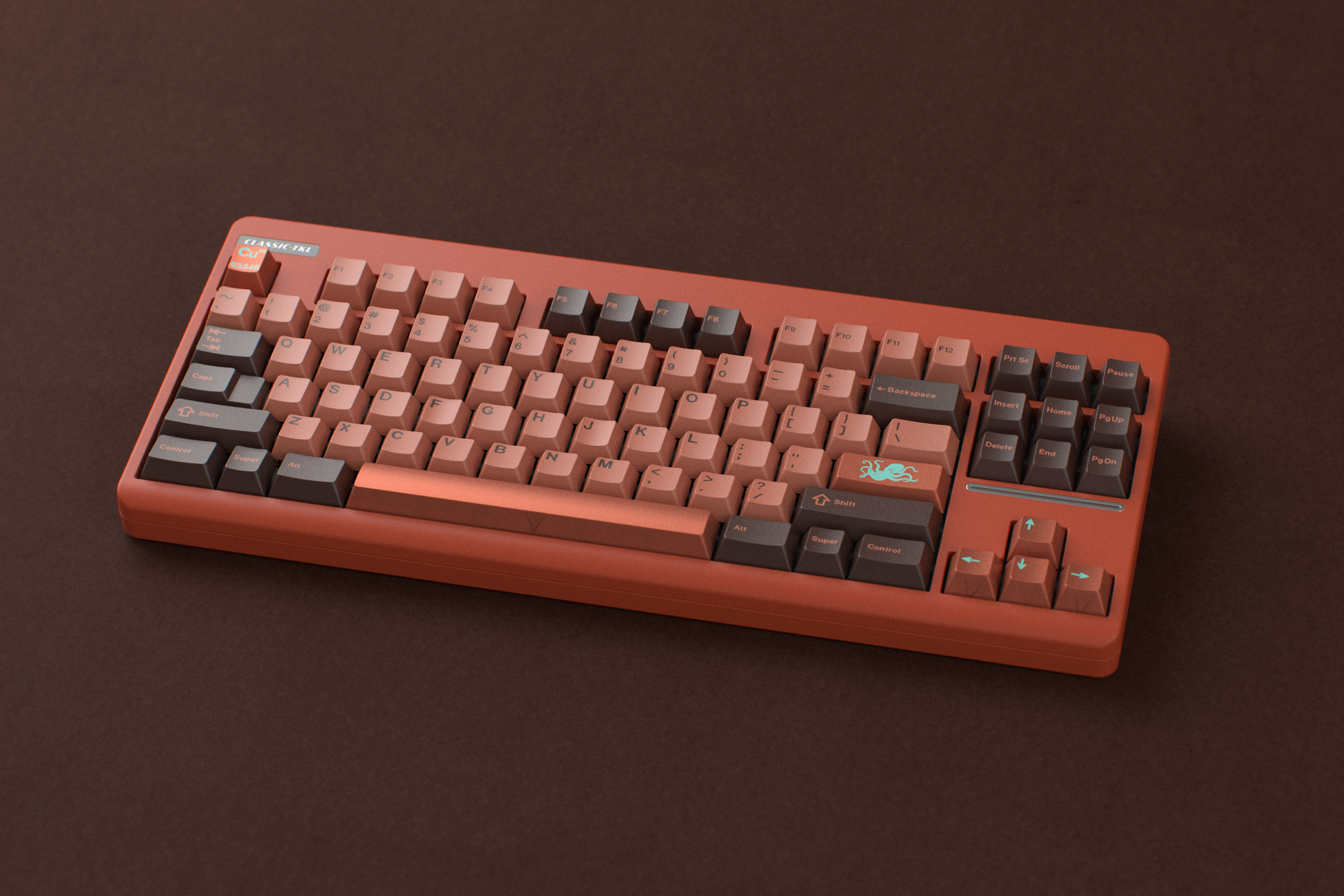 「GB」GMK CYL Copper R2紫铜键帽 - zFrontier 装备前线