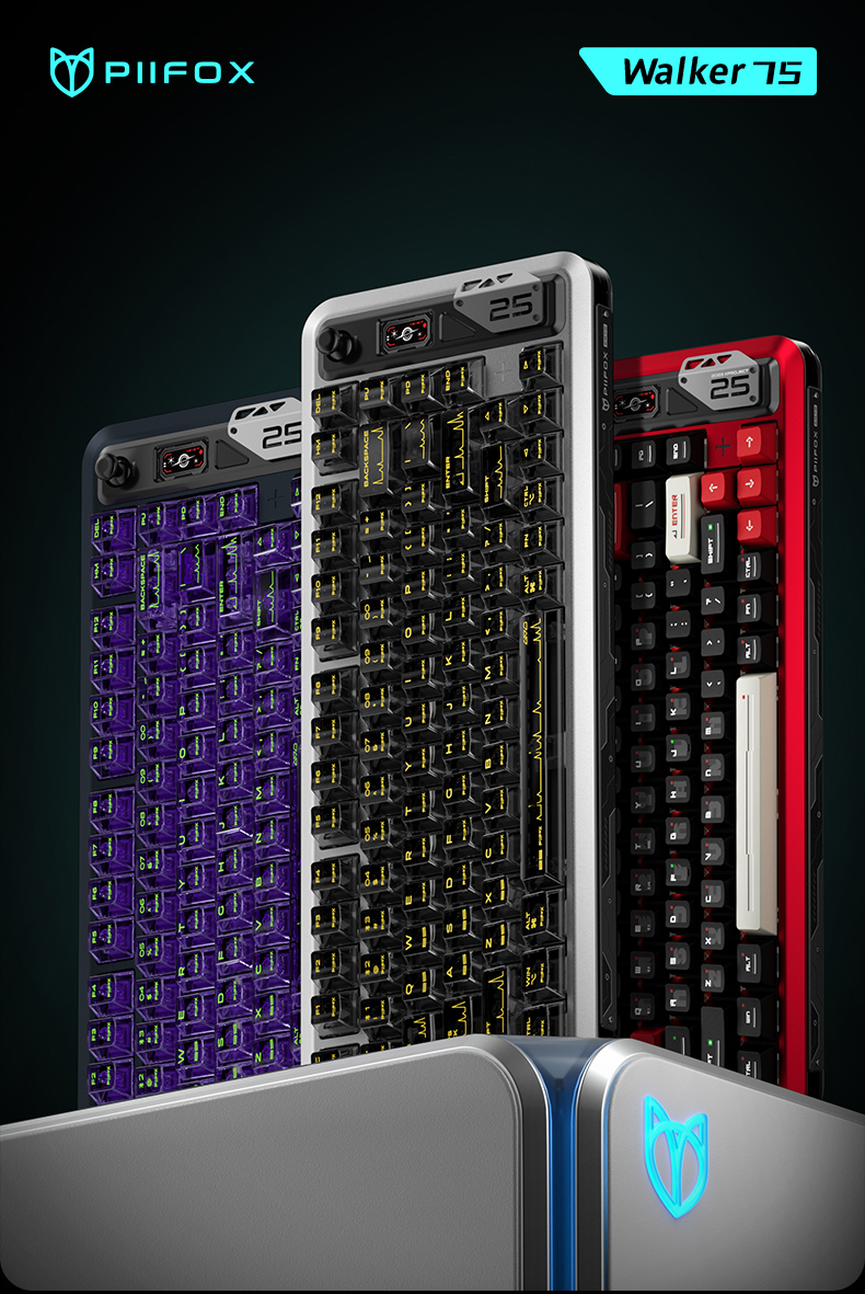 PIIFOX Walker 75机械轴键盘即将预售 - zFrontier 装备前线