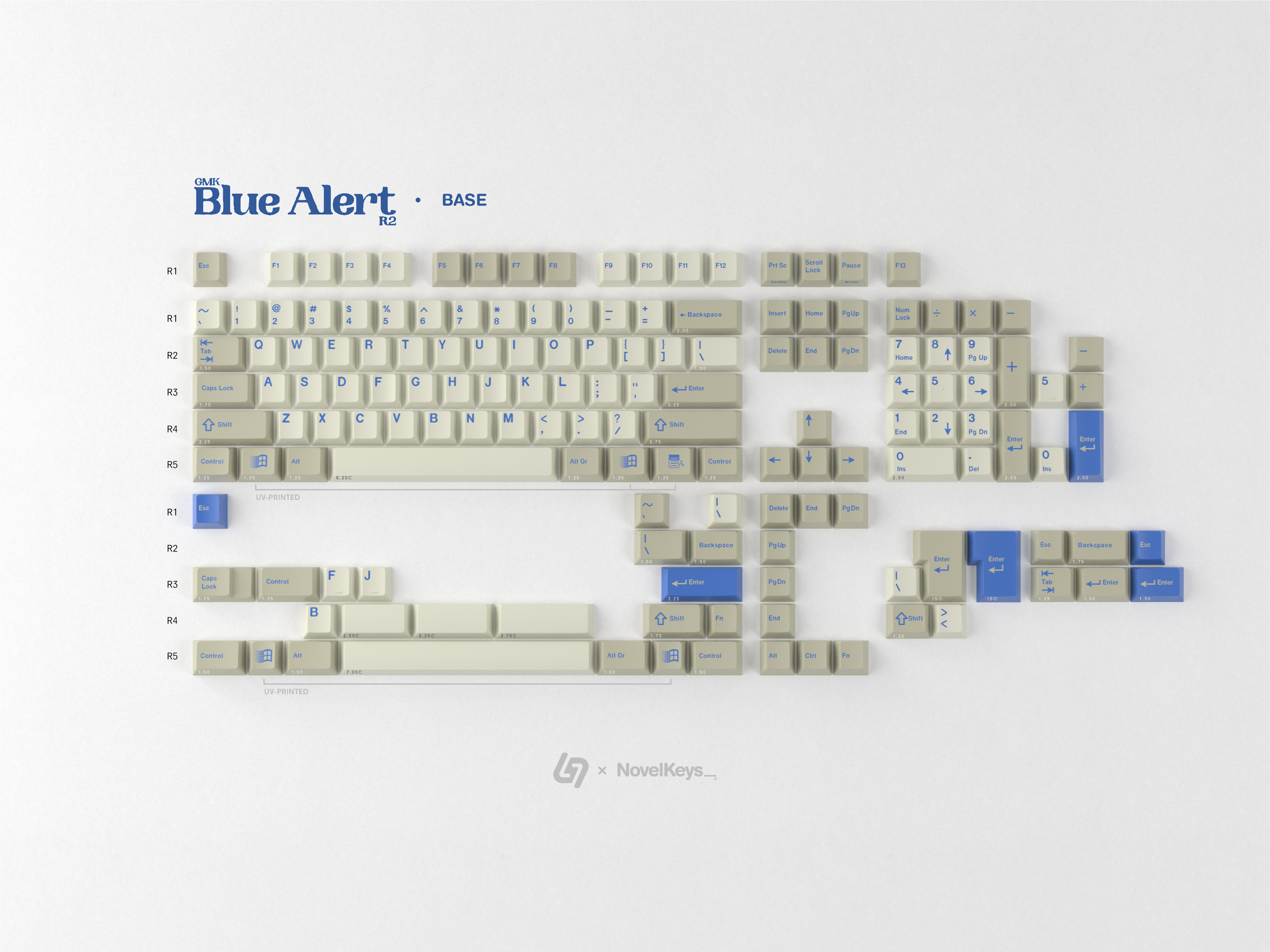 GMK Blue Alert 蓝警 R2 - zFrontier 装备前线
