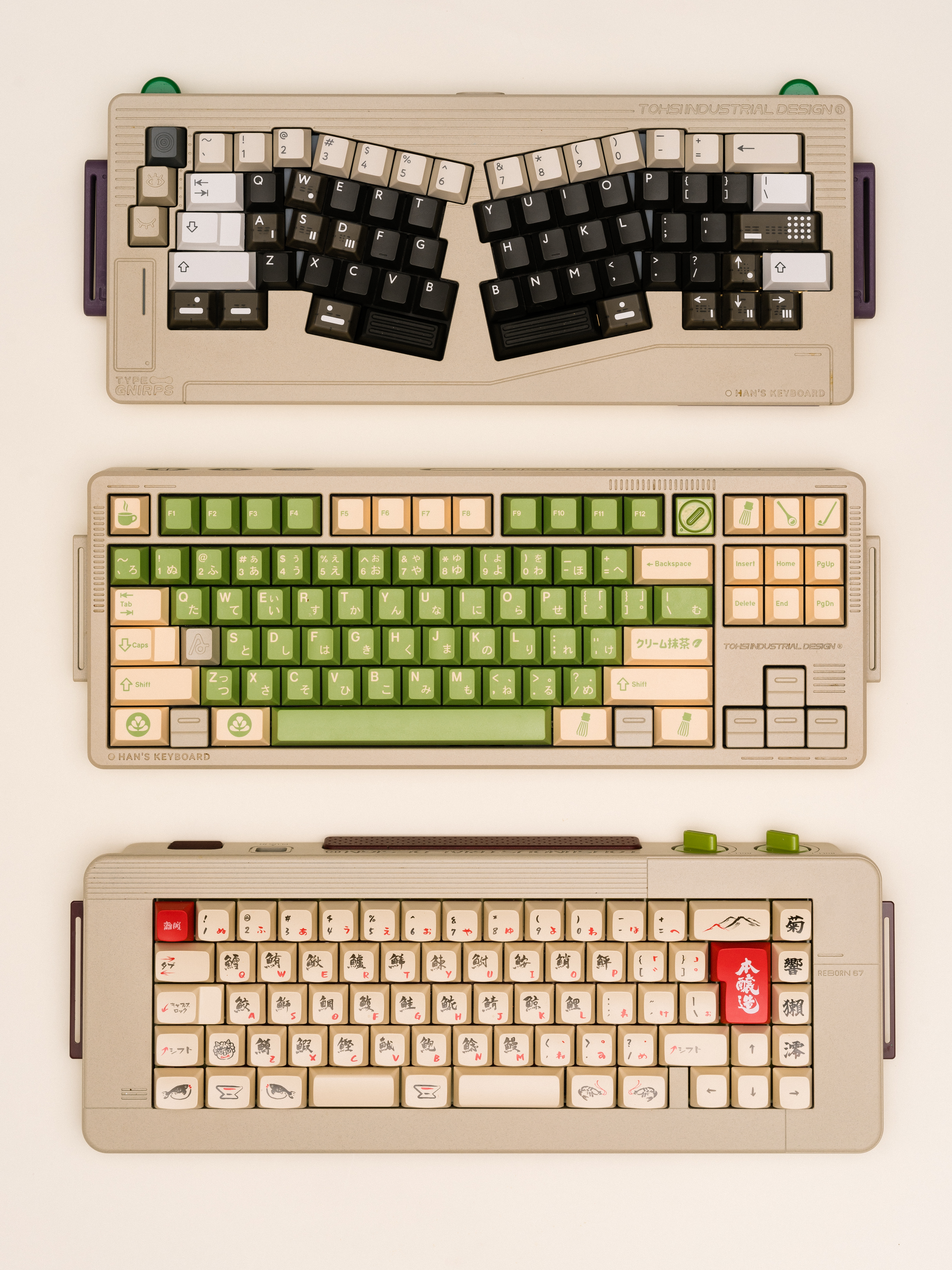 GMK Cream Matcha 厚乳抹茶 - zFrontier 装备前线