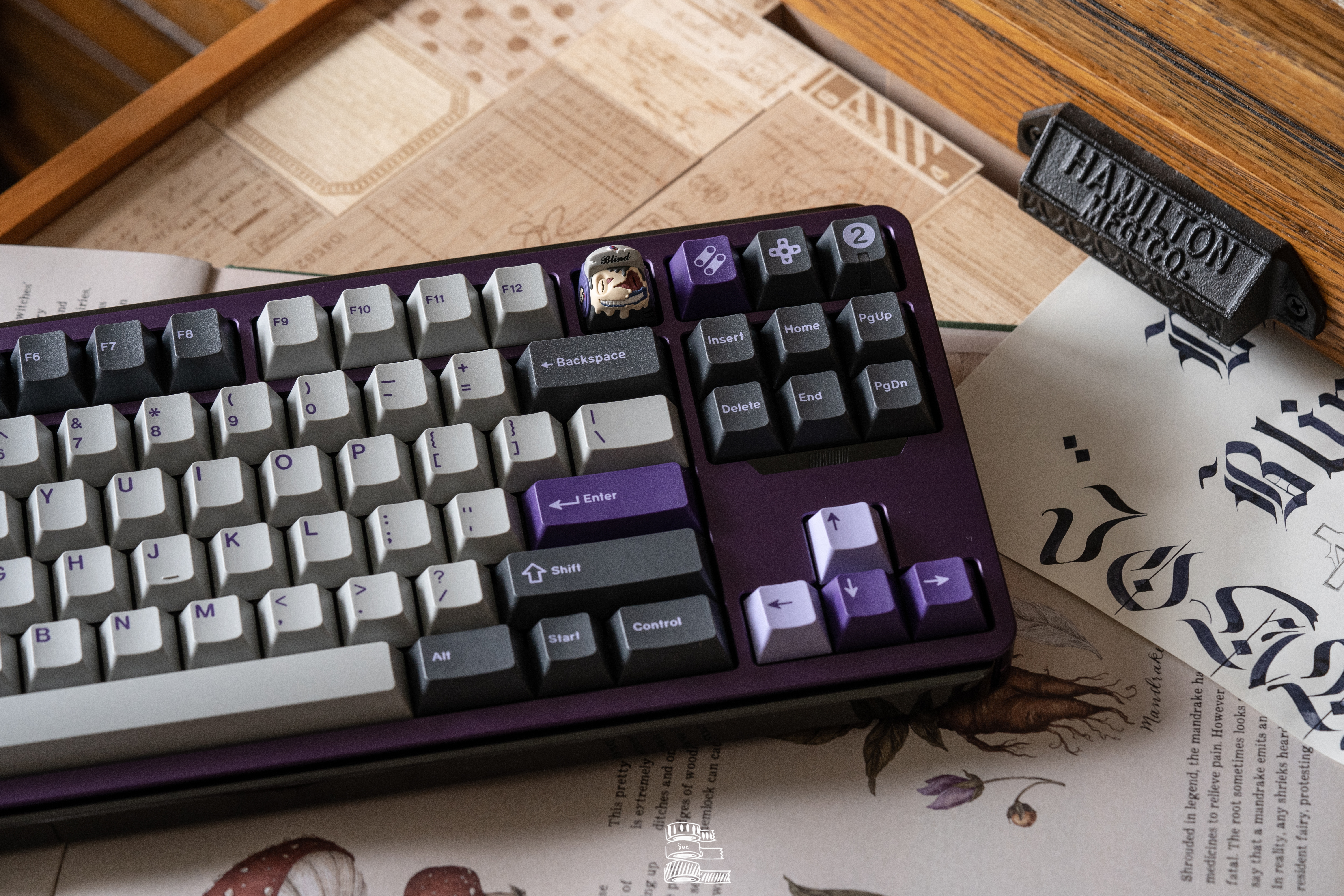 GMK CYL NTD 键帽 - zFrontier 装备前线