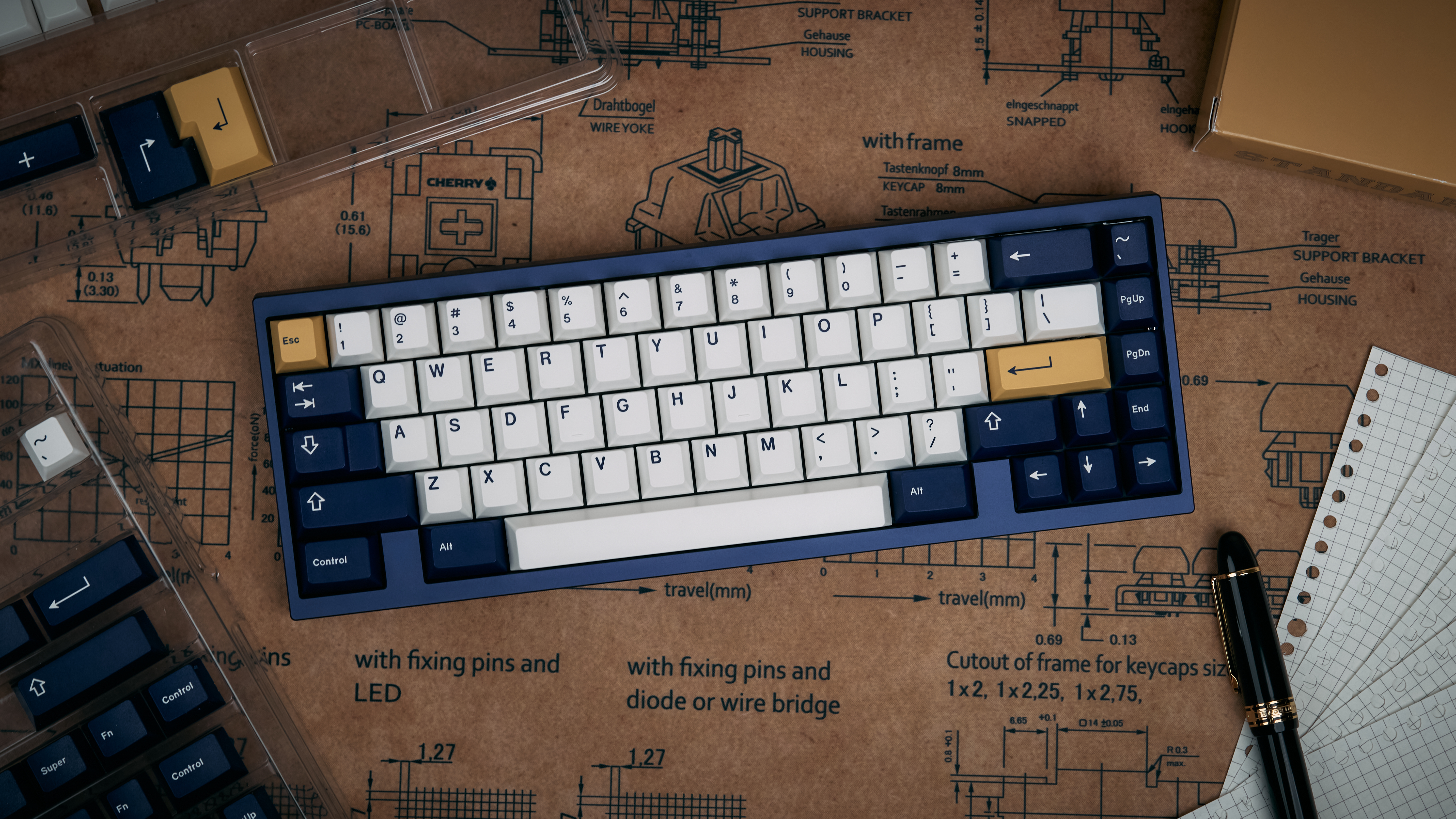 GMK CYL Rudy R2 键帽 - zFrontier 装备前线